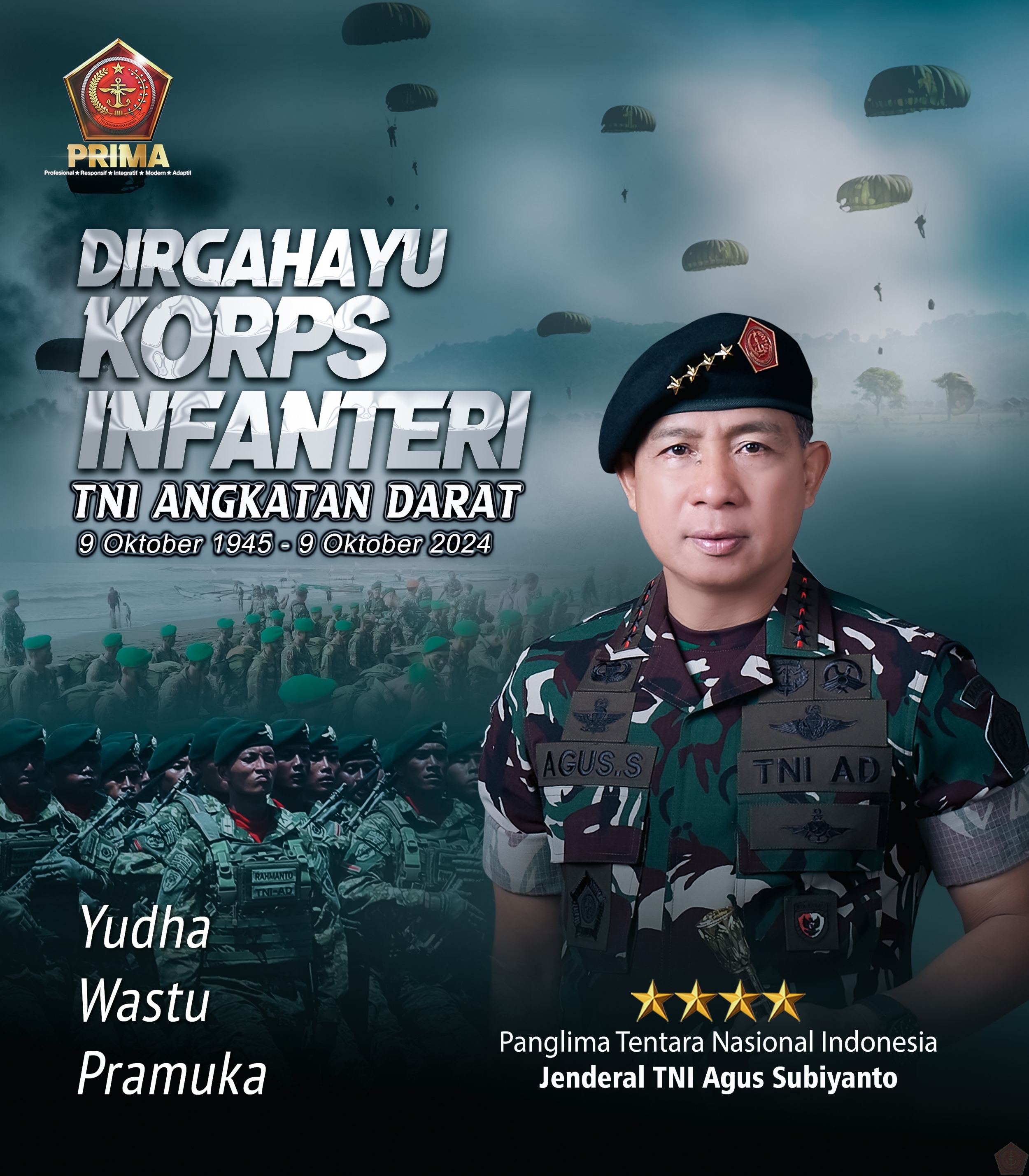 Dirgahayu Korps Infanteri TNI Angkatan Darat | Website Tentara Nasional ...