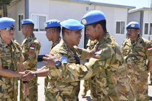 Komandan Indobatt XXIII-K Silaturahmi Dengan Prajurit di Perbatasan ...