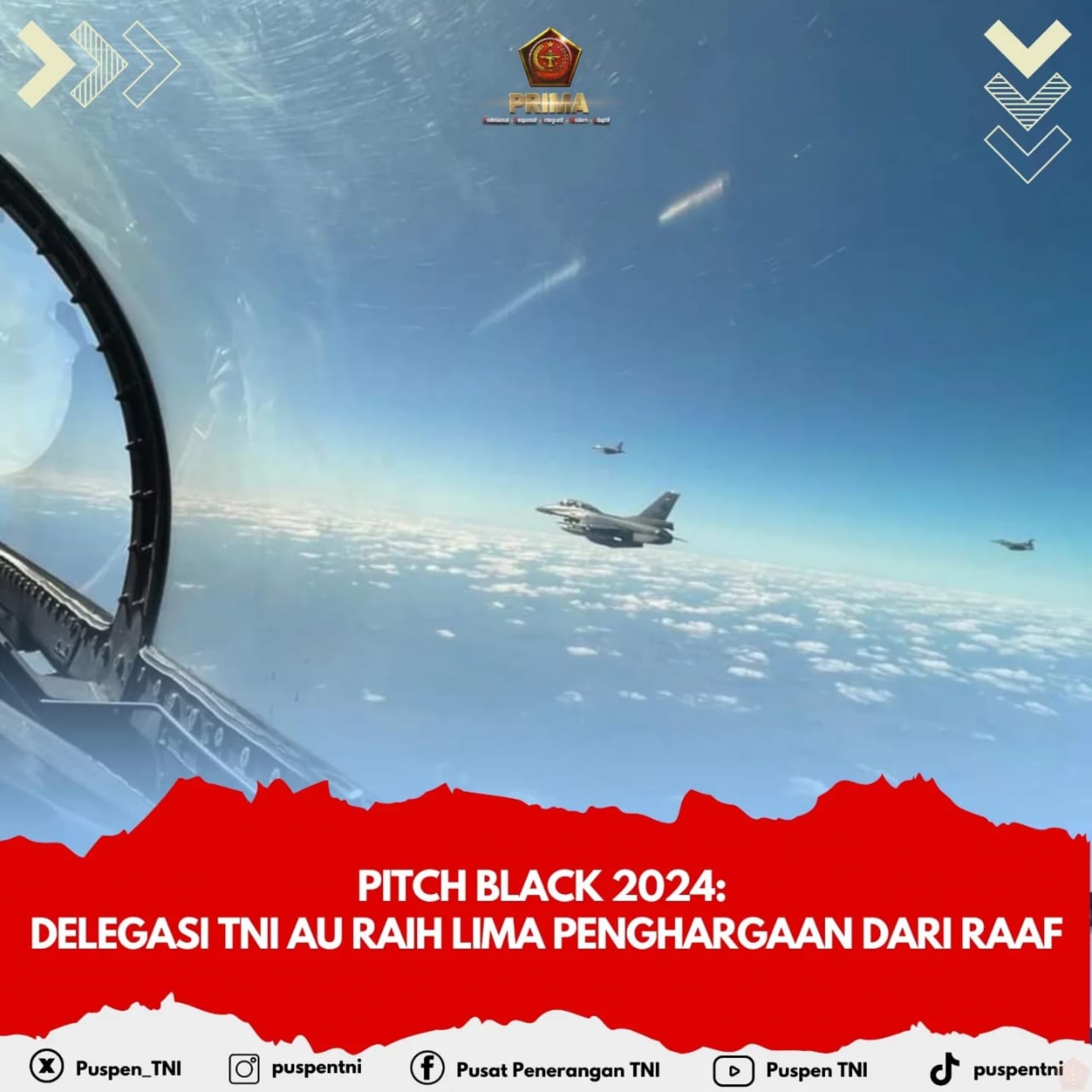 Pitch Black 2024: Delegasi TNI AU Raih Lima Penghargaan dari RAAF ...