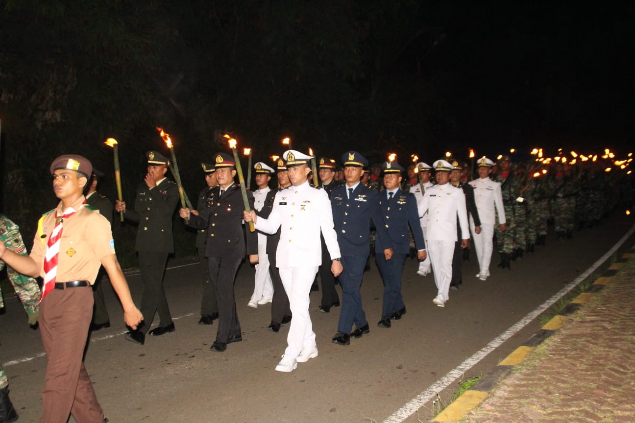 Pertahankan Tradisi Menyambut HUT Ke-78 Kemerdekaan RI, Danyonmarhanlan ...