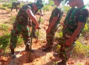 Biopori, Meningkatkan Kualitas Air dan Tanah di Brigif-24/Bulungan ...