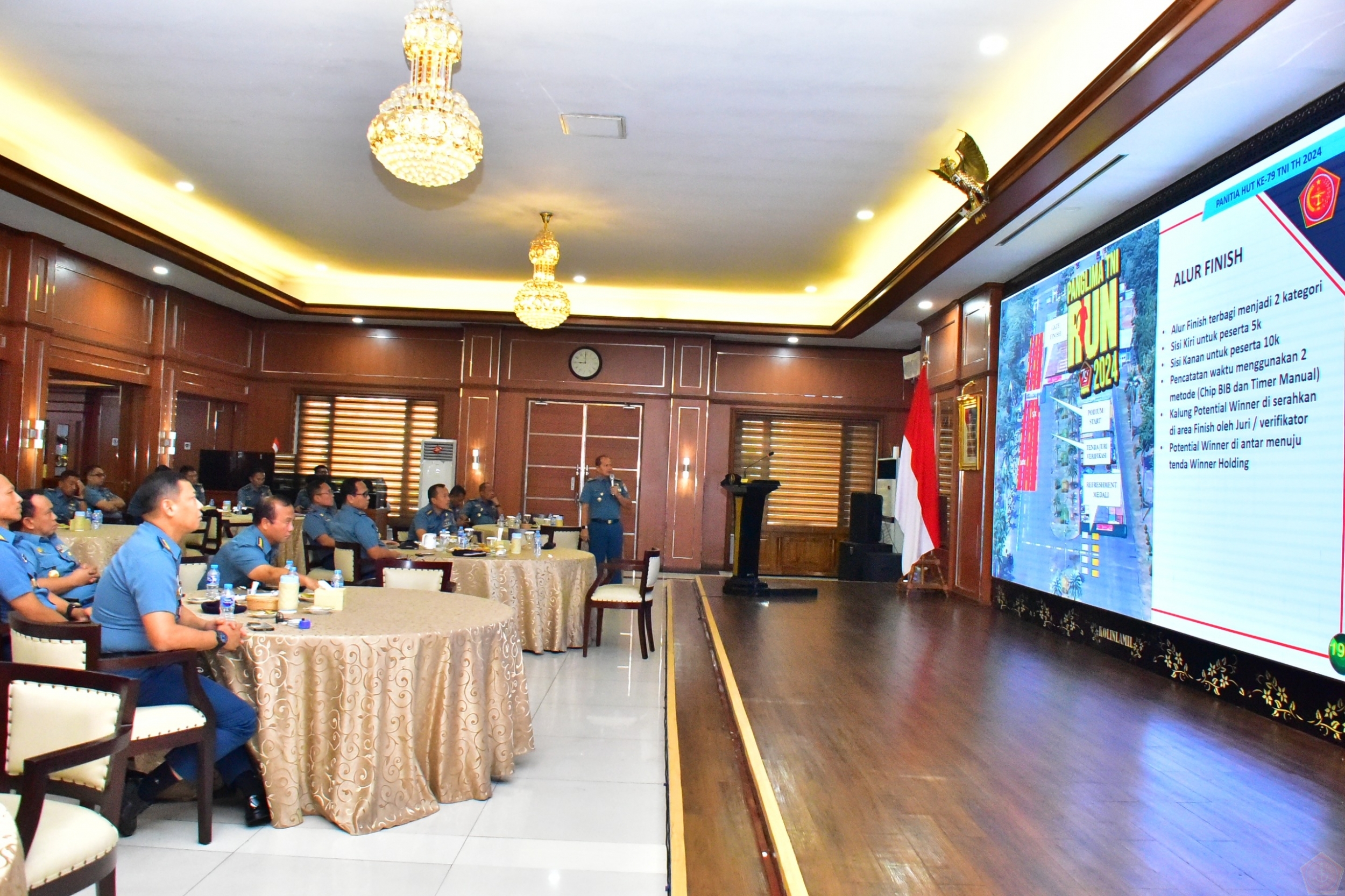 Panglima Kolinlamil Terima Paparan Panglima Run TNI Tahun 2024 Dari ...