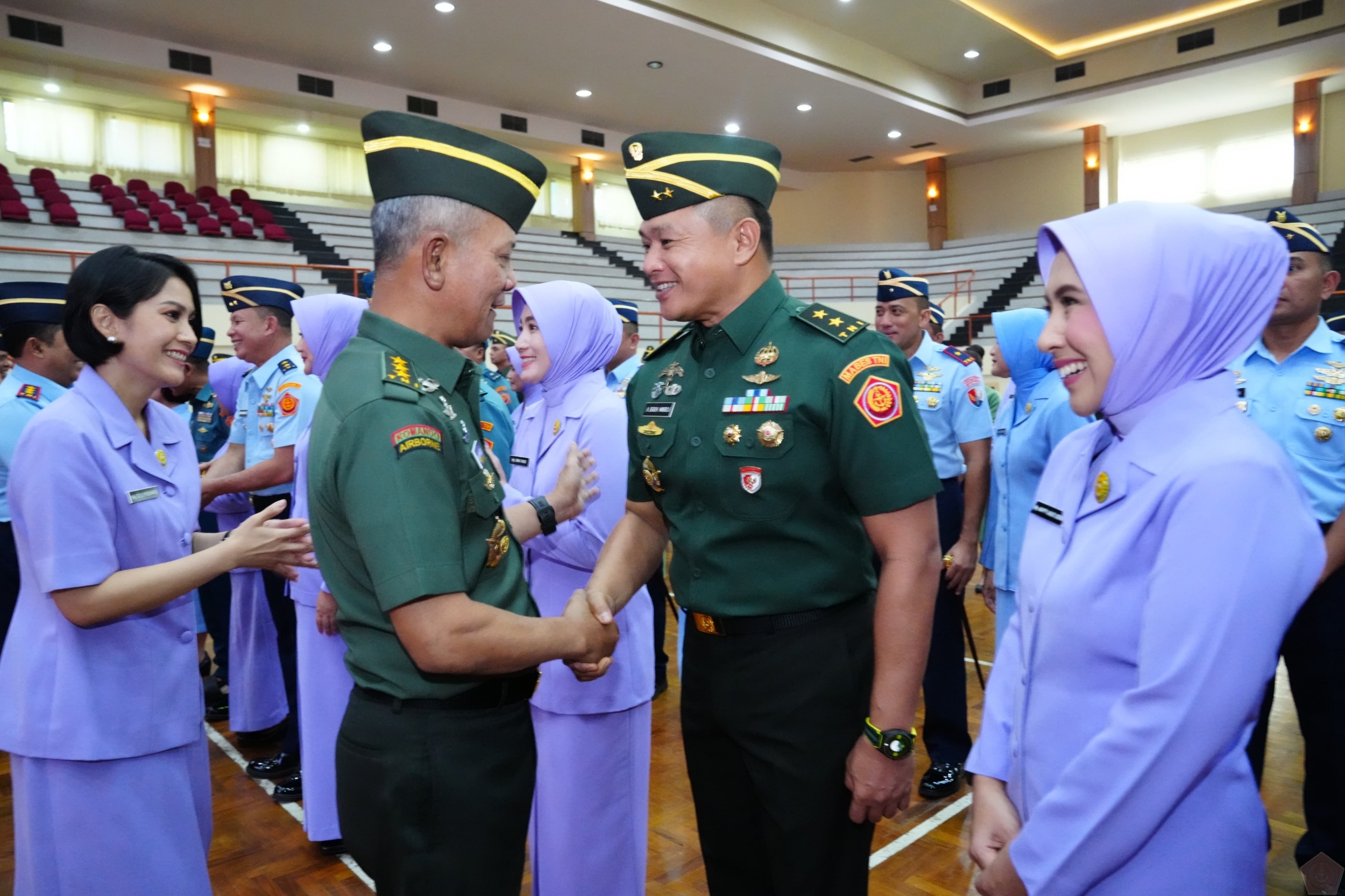 Mabes TNI Gelar Upacara Kenaikan Pangkat 76 Perwira Tinggi TNI ...