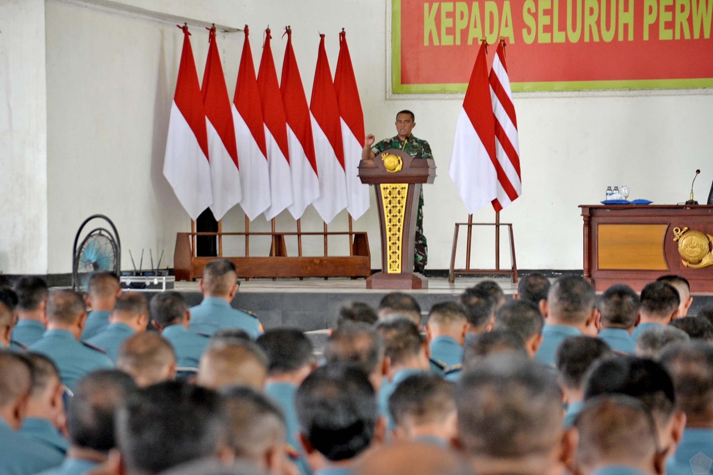 Perwira Brigif 2 Marinir Ikuti Pengarahan Dankormar Di Karangpilang ...