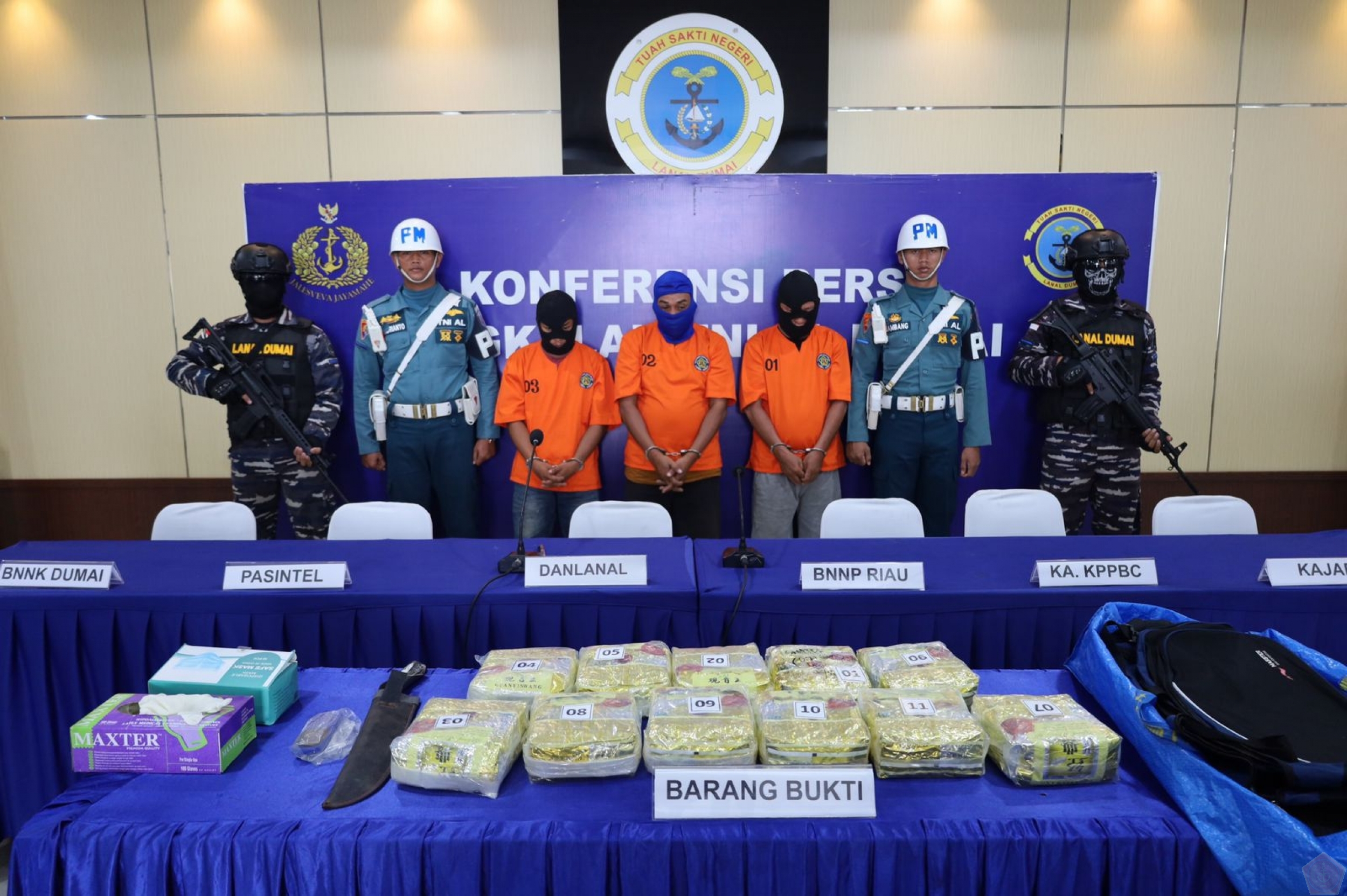 TNI AL Berhasil Gagalkan Penyelundupan Lebih Dari 11 Kg Narkoba Jenis Sabu Senilai 41 Milyar ...