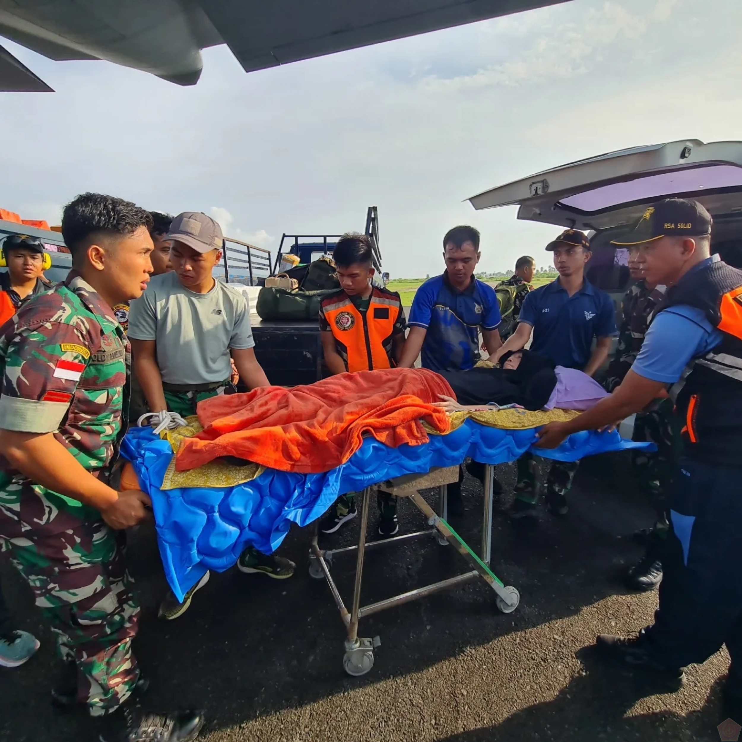 Lanud Raden Sadjad Natuna Berhasil Evakuasi Pasien Melalui Dukungan ...