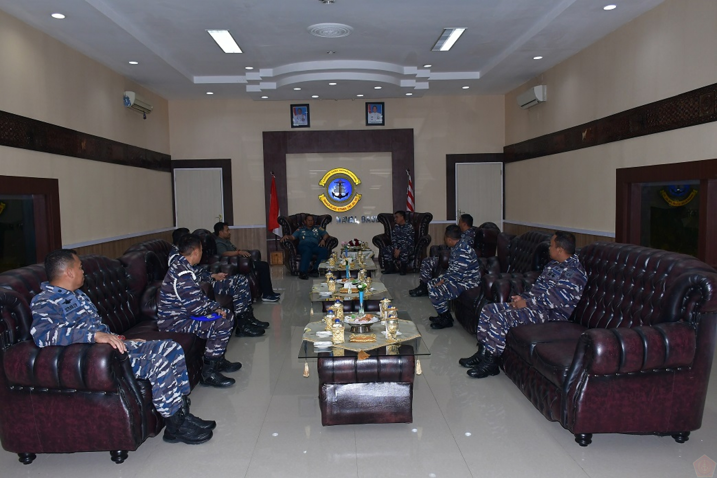 Wadan Lantamal VI Menerima Courtesy Call Danpuspomal | Website Tentara ...