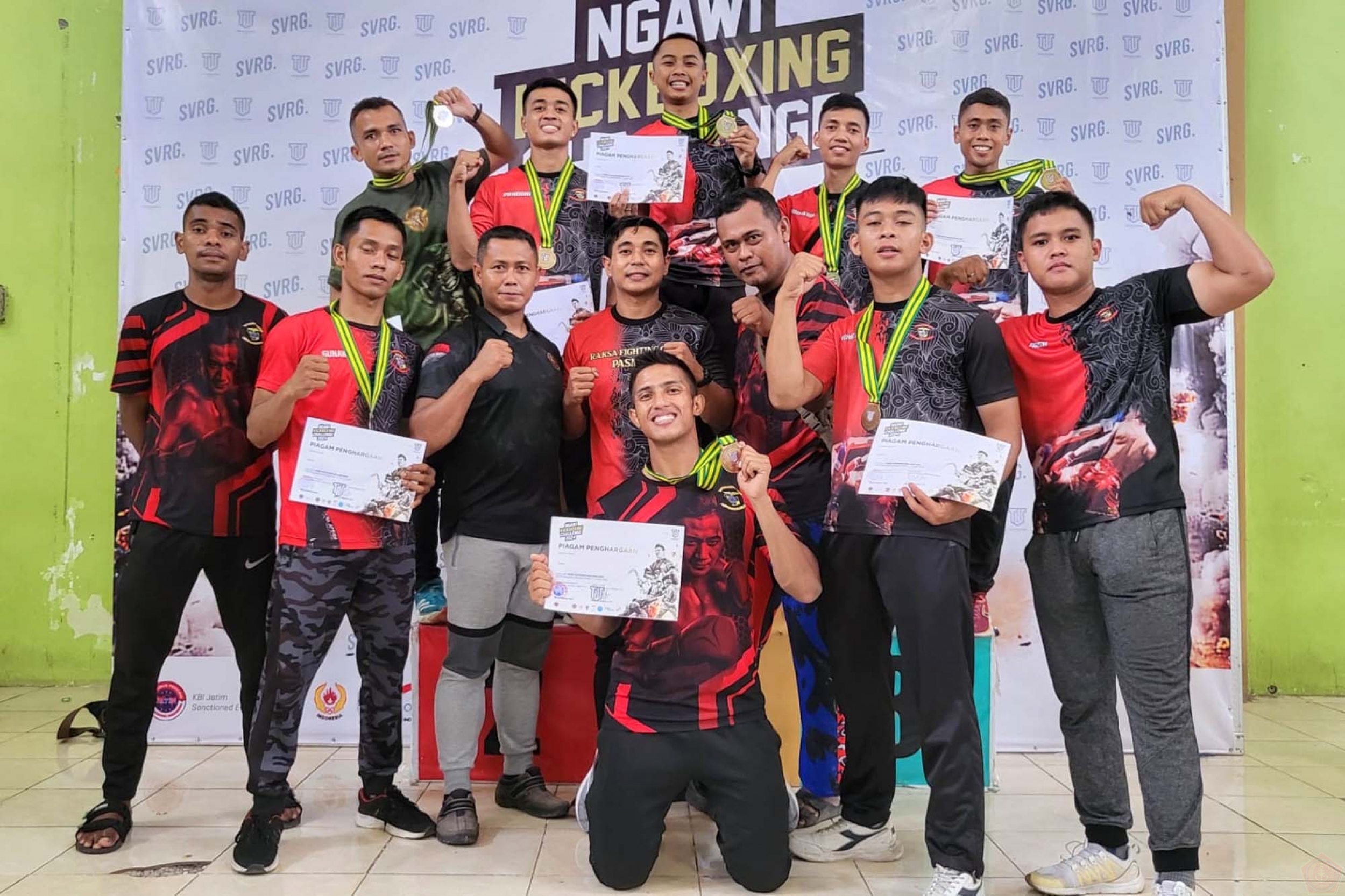 Membanggakan, Atlet Kick Boxing Yonif 3 Marinir Raih Medali Emas Pada ...