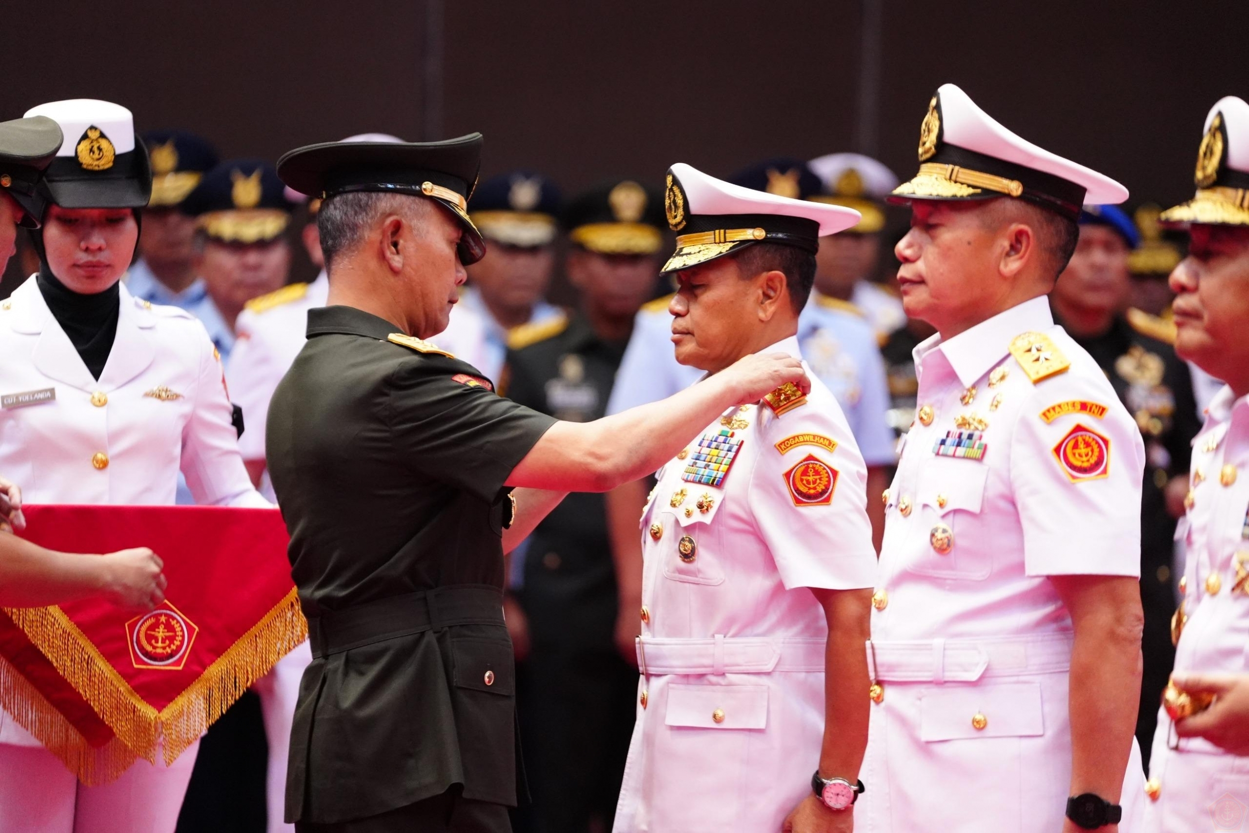 Kasum TNI Pimpin Sertijab Pangkogabwilhan I, Dankodiklat TNI, Koorsahli ...