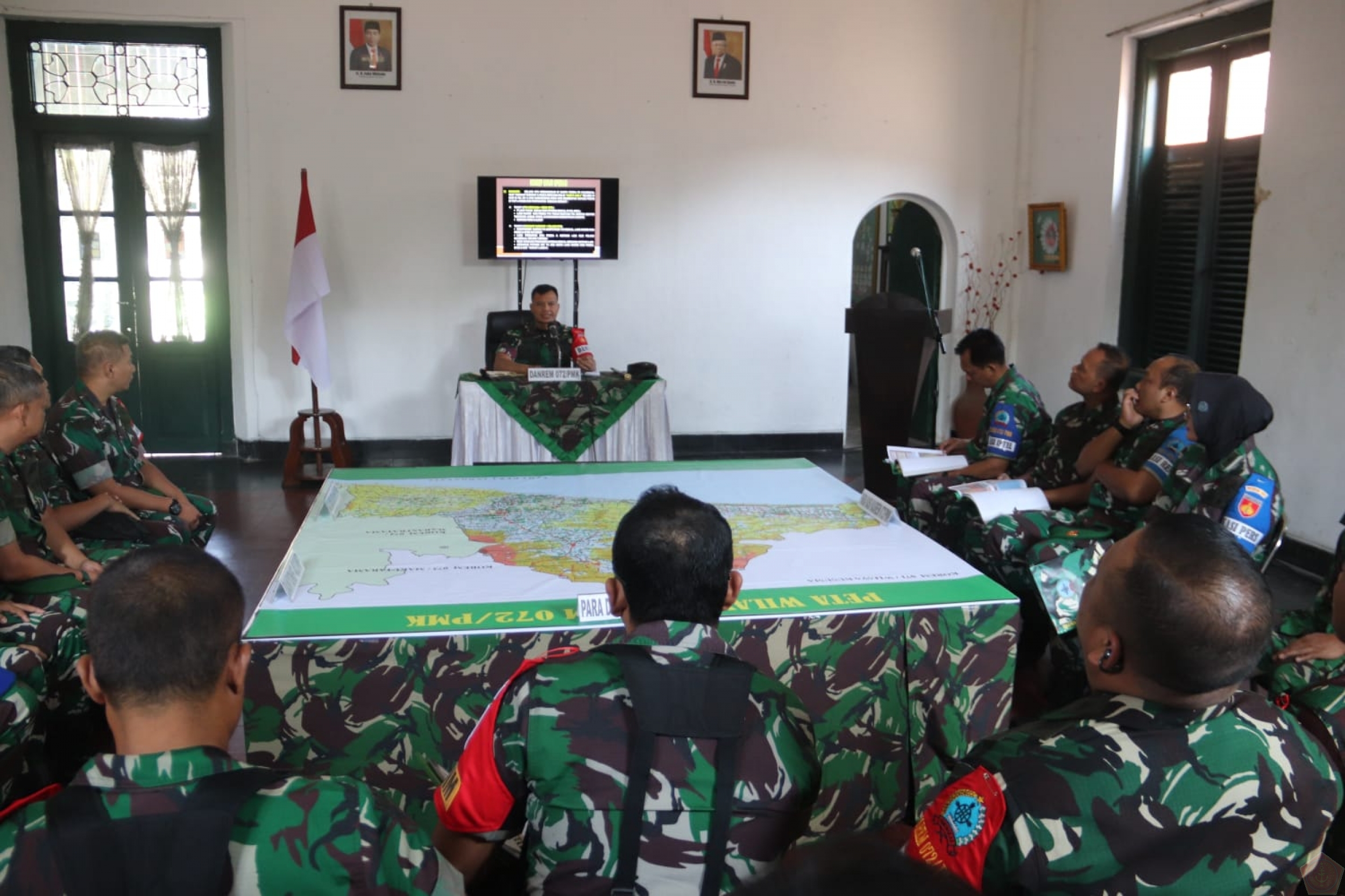 Gladi Posko I Kodim 0732/Sleman Resmi Dibuka | Website Tentara Nasional ...