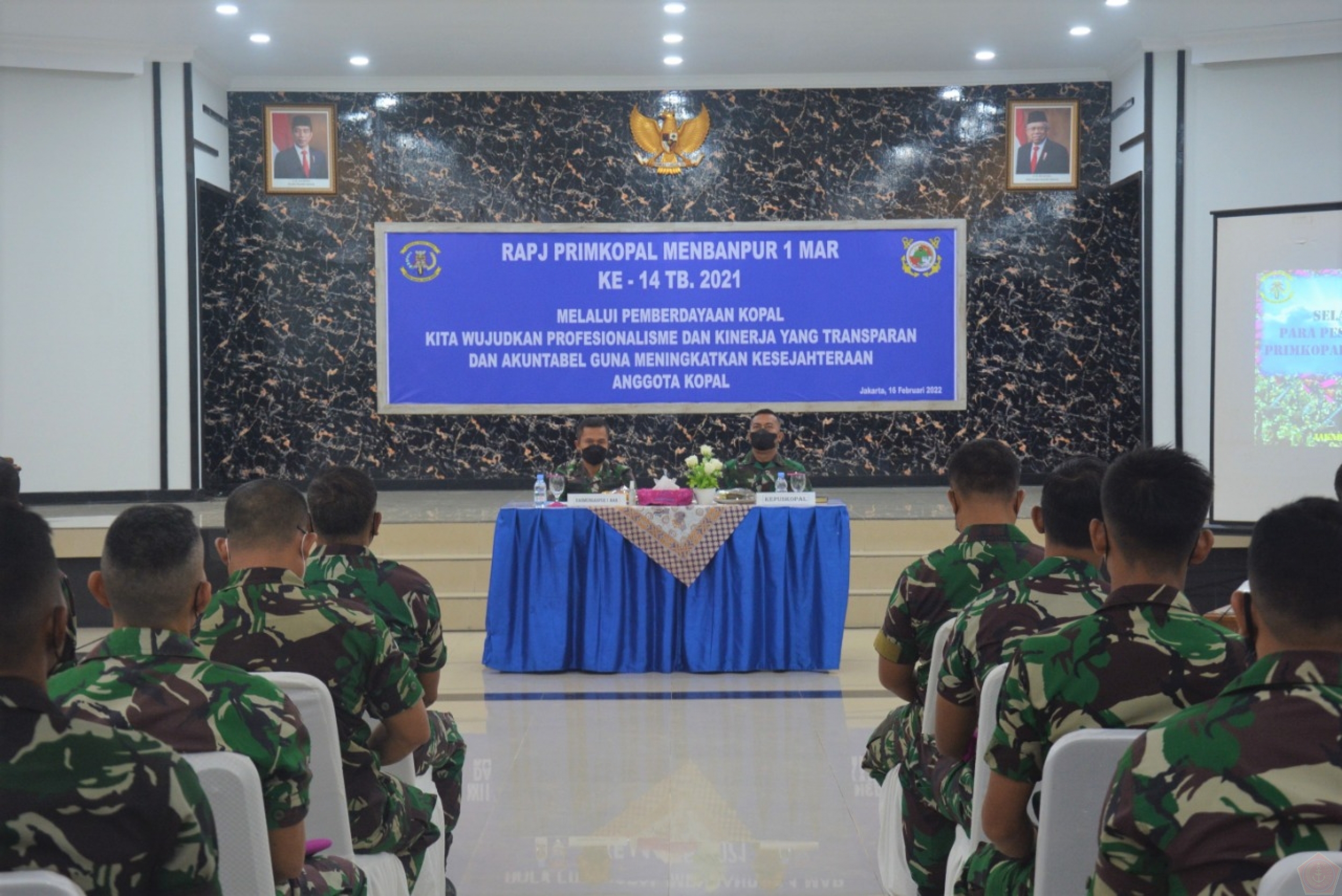 Danmenbanpur 1 Mar Membuka Rapat Anggota Pertanggung Jawaban (RAPJ ...