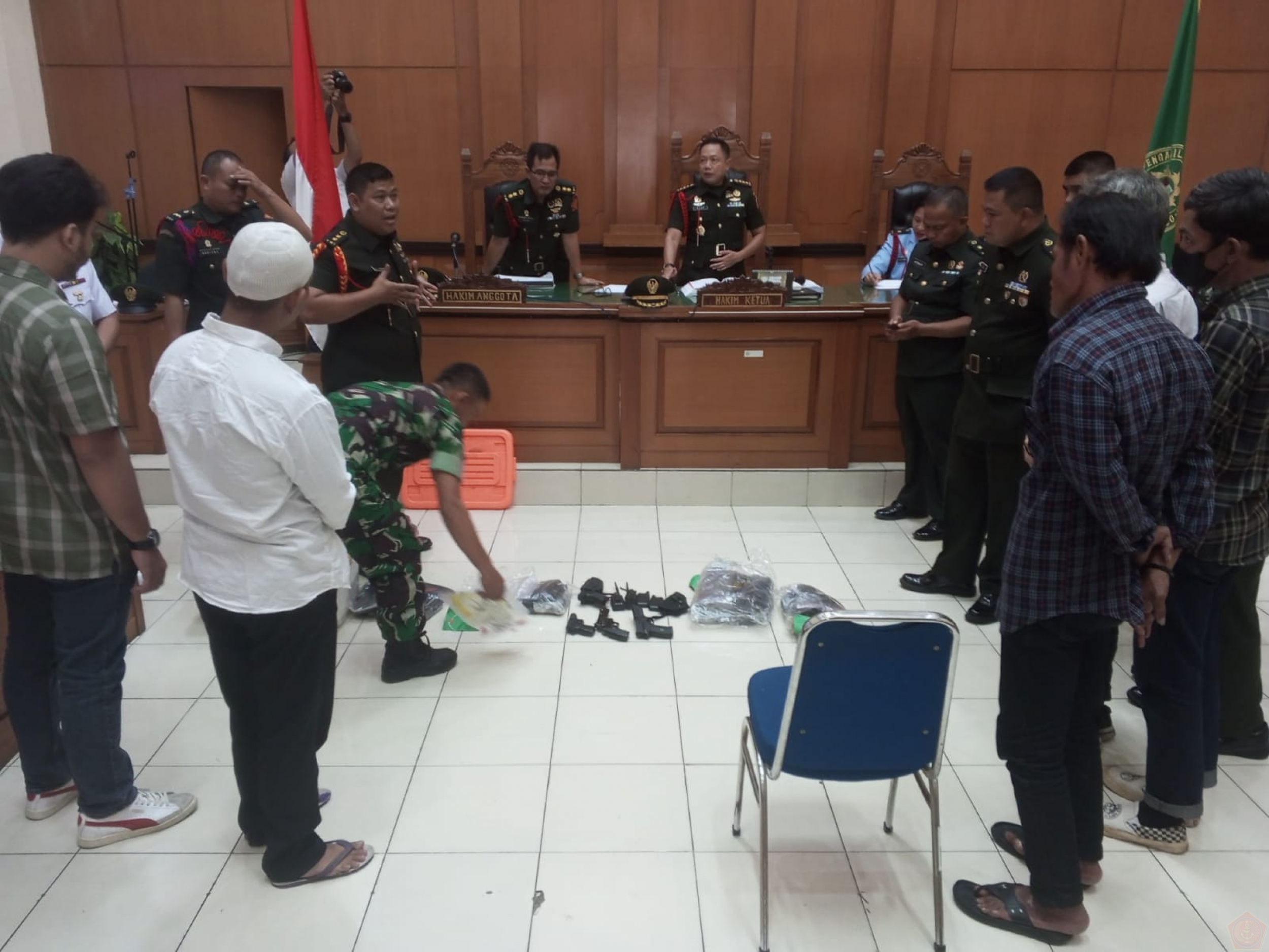 Komitmen TNI, Sidang Lanjutan Terdakwa Praka RM di Gelar Terbuka ...