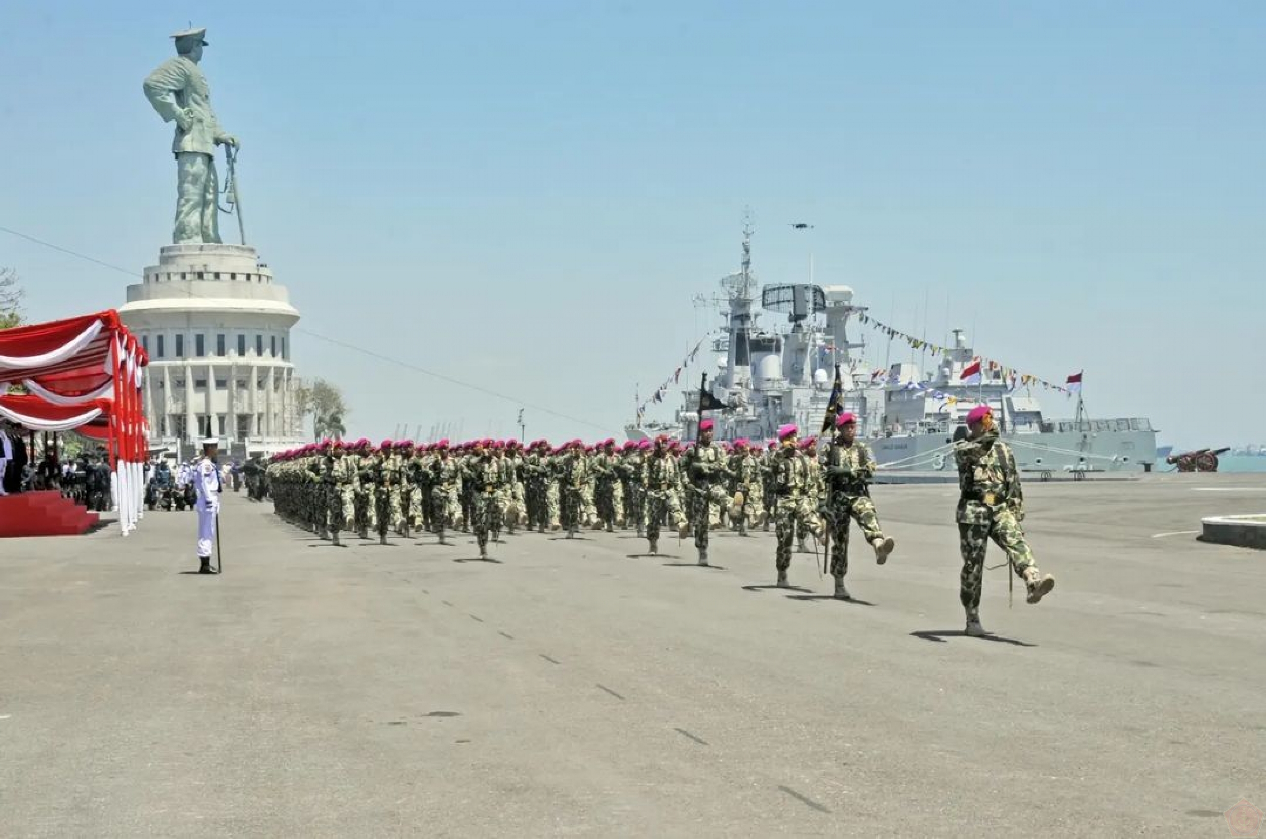 Komandan Pasmar 3 Hadiri Upacara HUT Ke-78 TNI Angkatan Laut 2023 ...