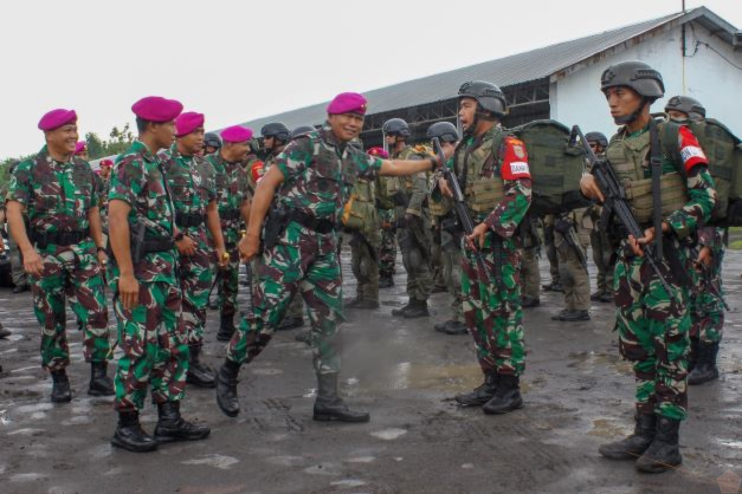 Danmenkav 2 Marinir Ikuti Apel Gelar Latma Carat Kormar-USMC | Website Tentara Nasional Indonesia