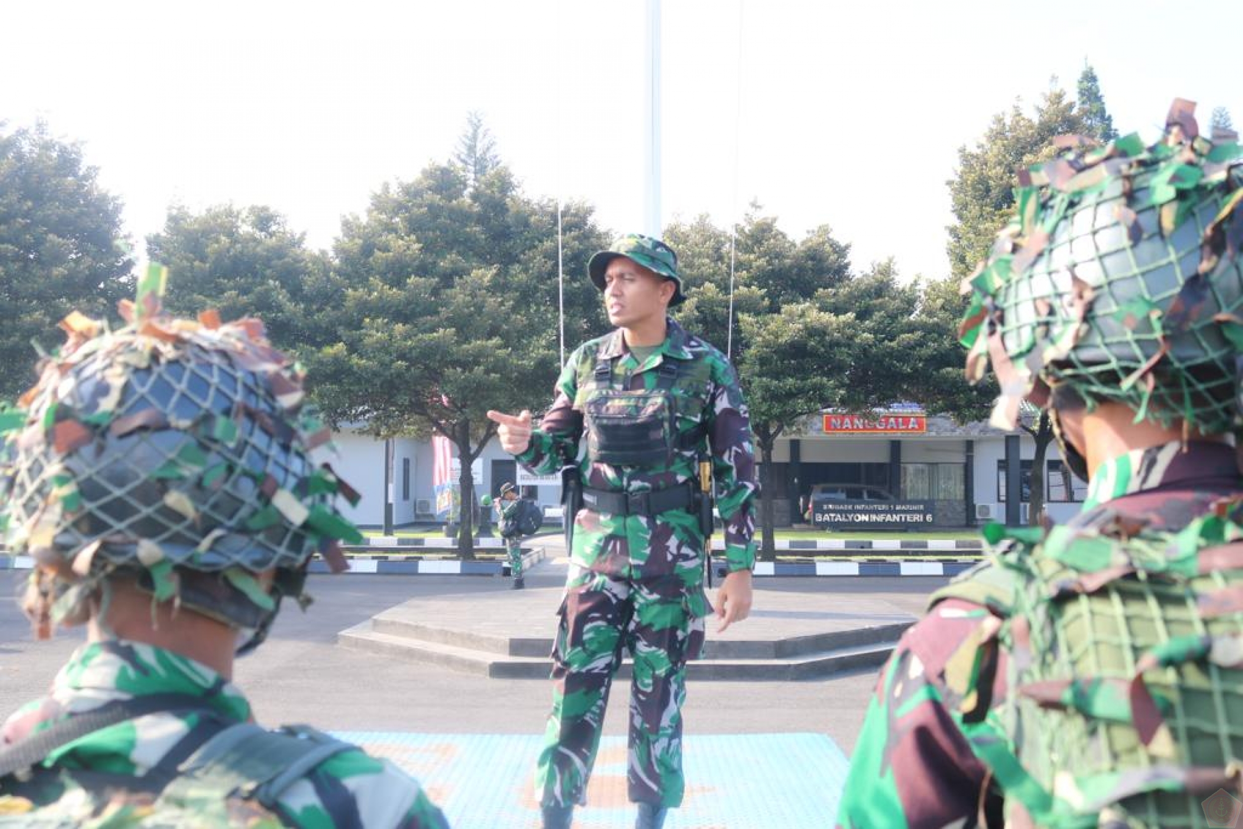 Prajurit Petarung Yonif 4 Marinir Siap Laksanakan Lattap Yonif DPK ...