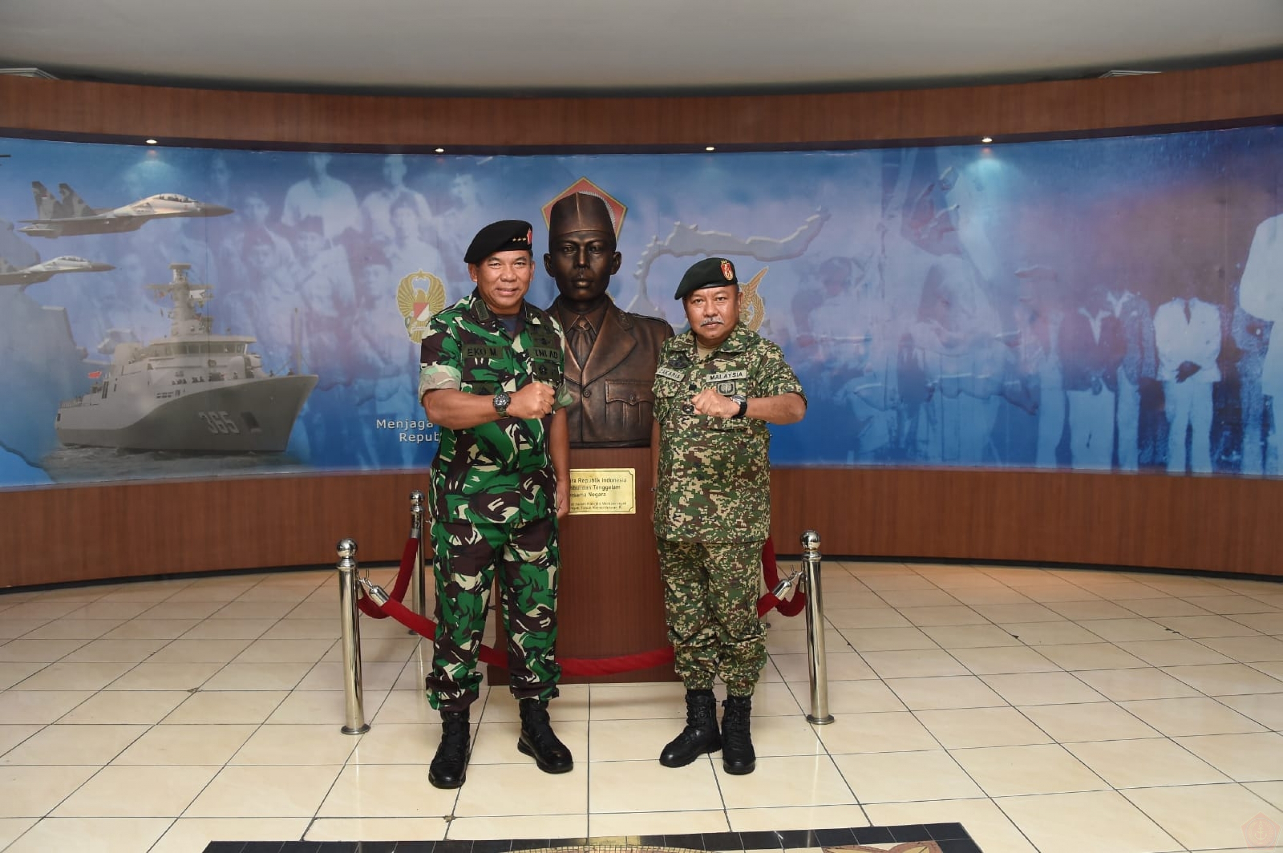 Kasum TNI Terima Kunjungan Kehormatan Ketua Staf Angkatan Tentera ...