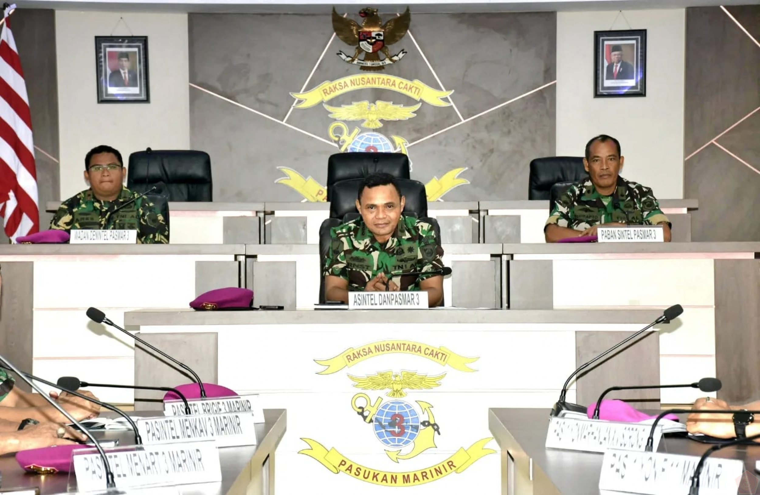 Asintel Danpasmar 3 Ikuti Rakernis Intelijen Korps Marinir Tahun 2024 ...