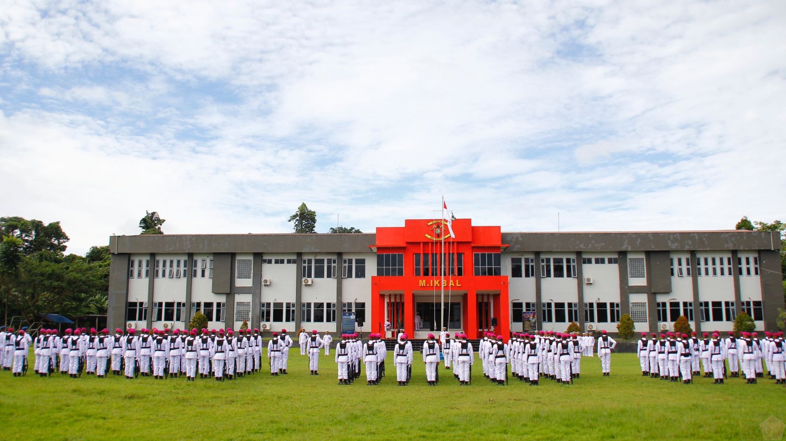 Prajurit Brigif 3 Marinir Ikuti Pelaksanaan Upacara Dalam Rangka HUT ...
