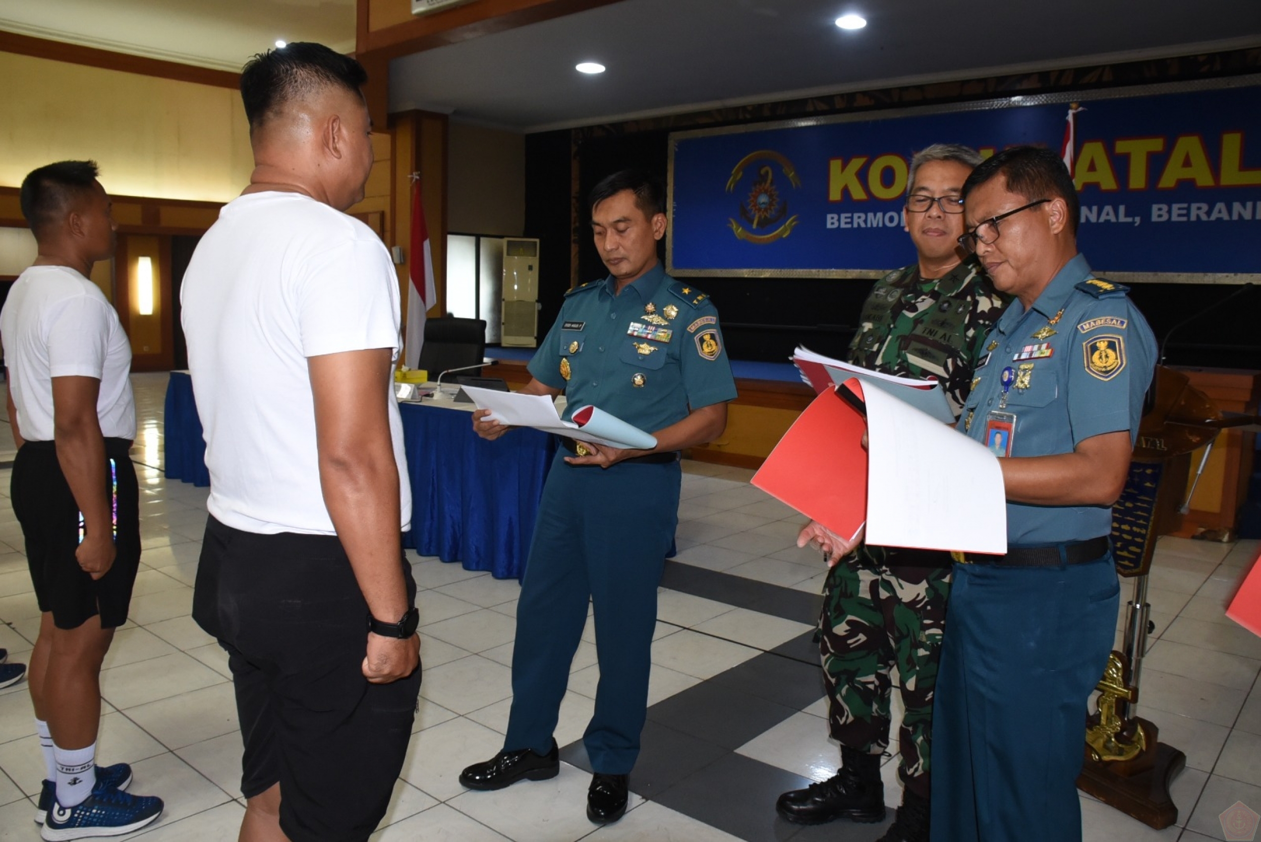 Perwira TNI AL dari Penjuru Nusantara Jalani Sidang Pantukhir Diklapa ...