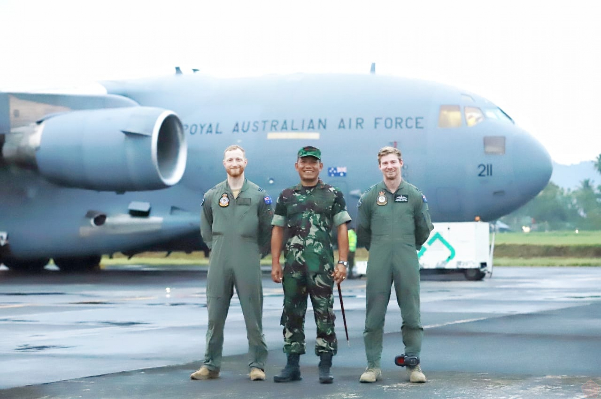 Danlanud Sam Ratulangi Sambut Kedatangan Delegasi Utama RAAF Australia ...