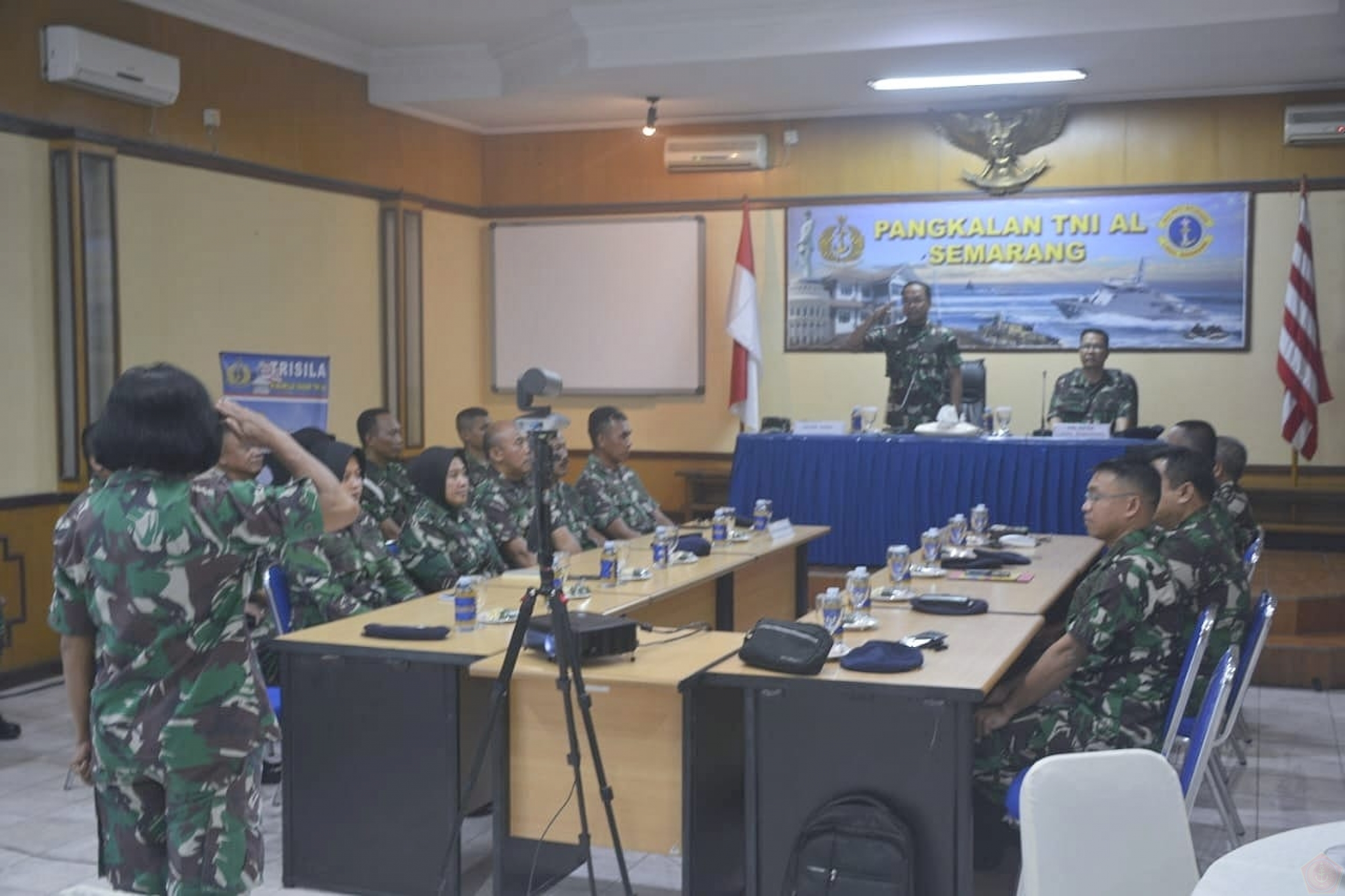 Tim Audit Kinerja Inspektorat Koarmada II Diterima Lanal Semarang ...