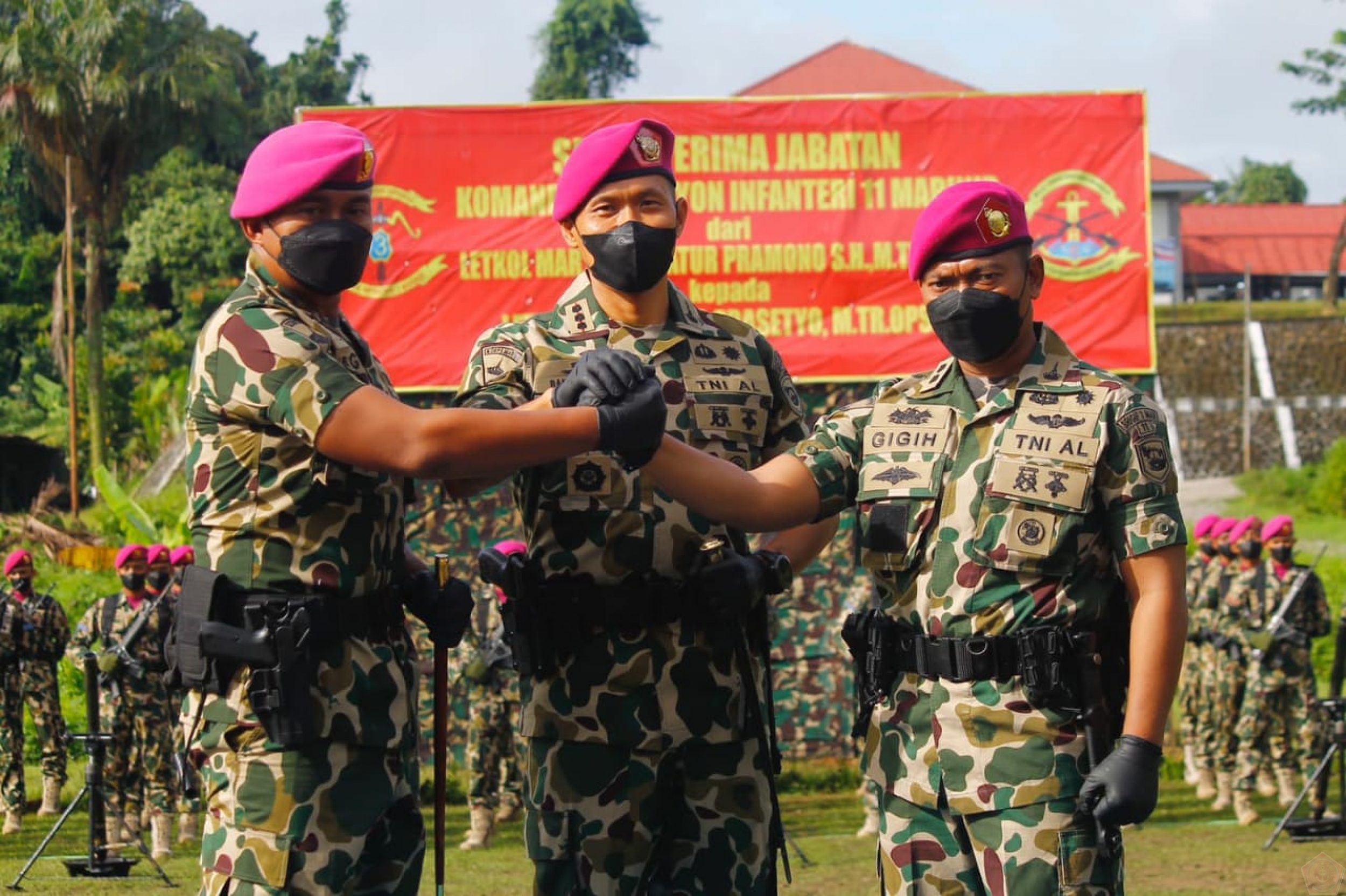 Serah Terima Jabatan Komandan Batalyon Infanteri 11 Marinir | Website ...