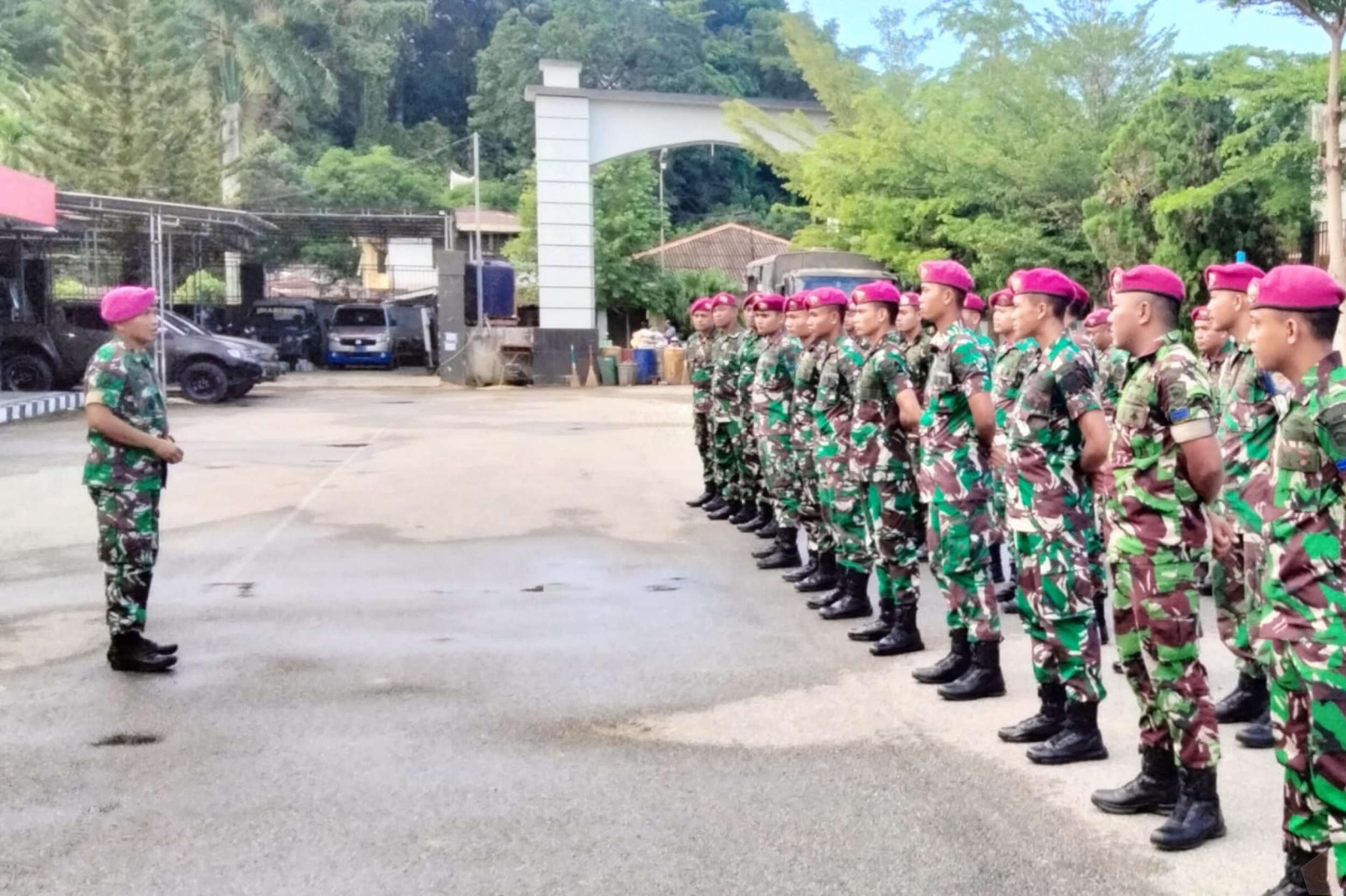Danyonmarhanlan XIV Sorong : TRI SILA TNI AL Adalah Nafas Prajurit ...
