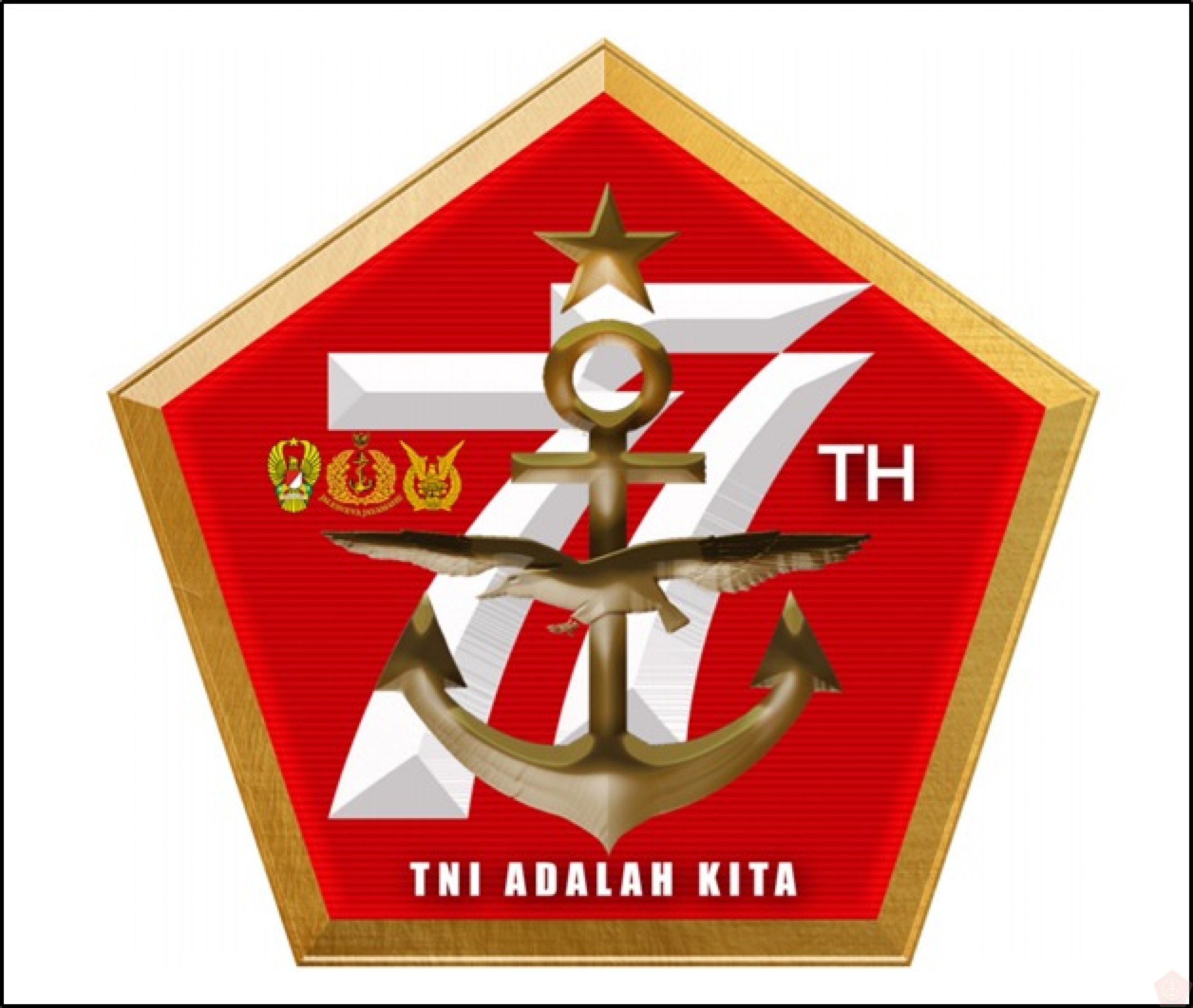 Logo dan Banner HUT ke-77 TNI Tahun 2022 | Website Tentara Nasional Indonesia