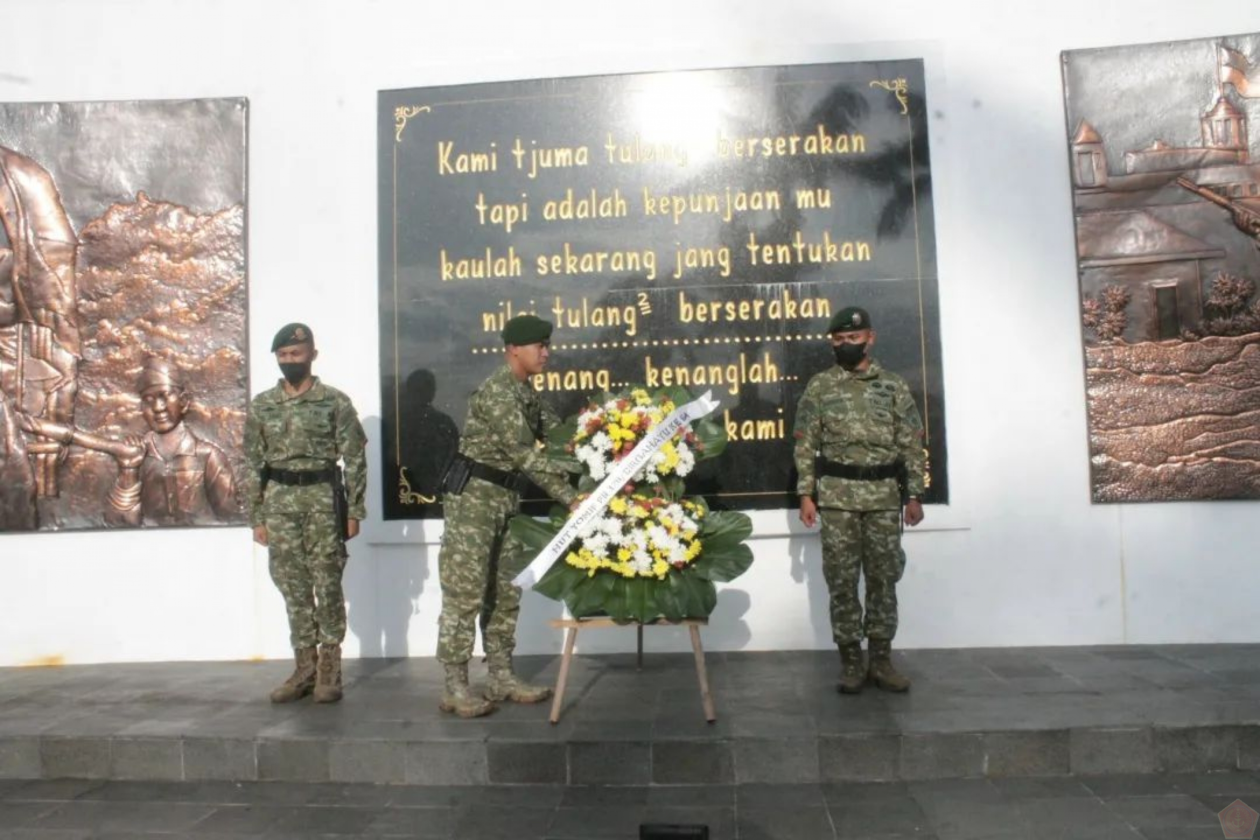 HUT Ke-64, Yonif Para Raider 328/Dirgahayu Kostrad Melaksanakan Ziarah ...