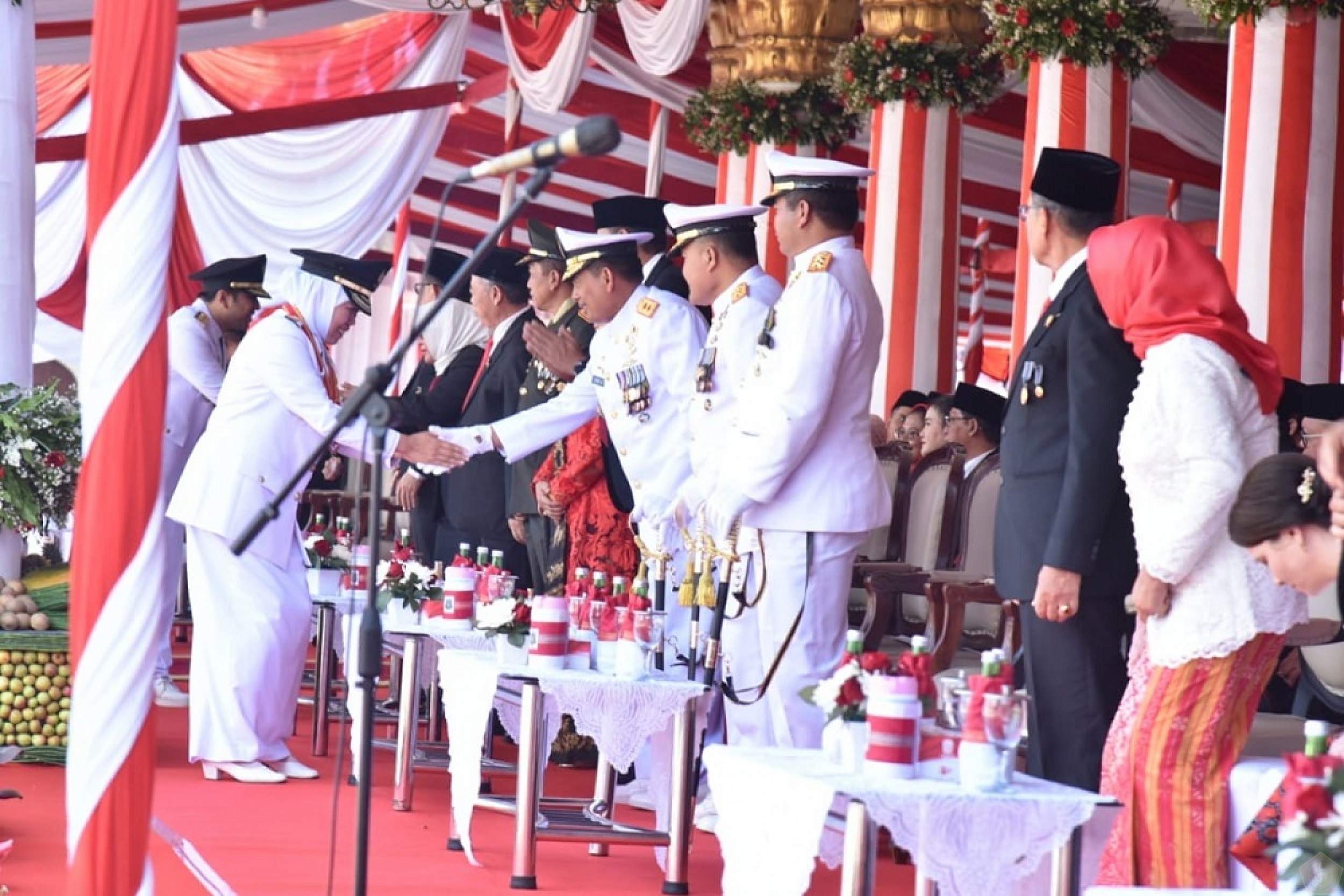 Gubernur AAL Hadiri Upacara Peringatan HUT Ke-78 Kemerdekaan RI Di ...