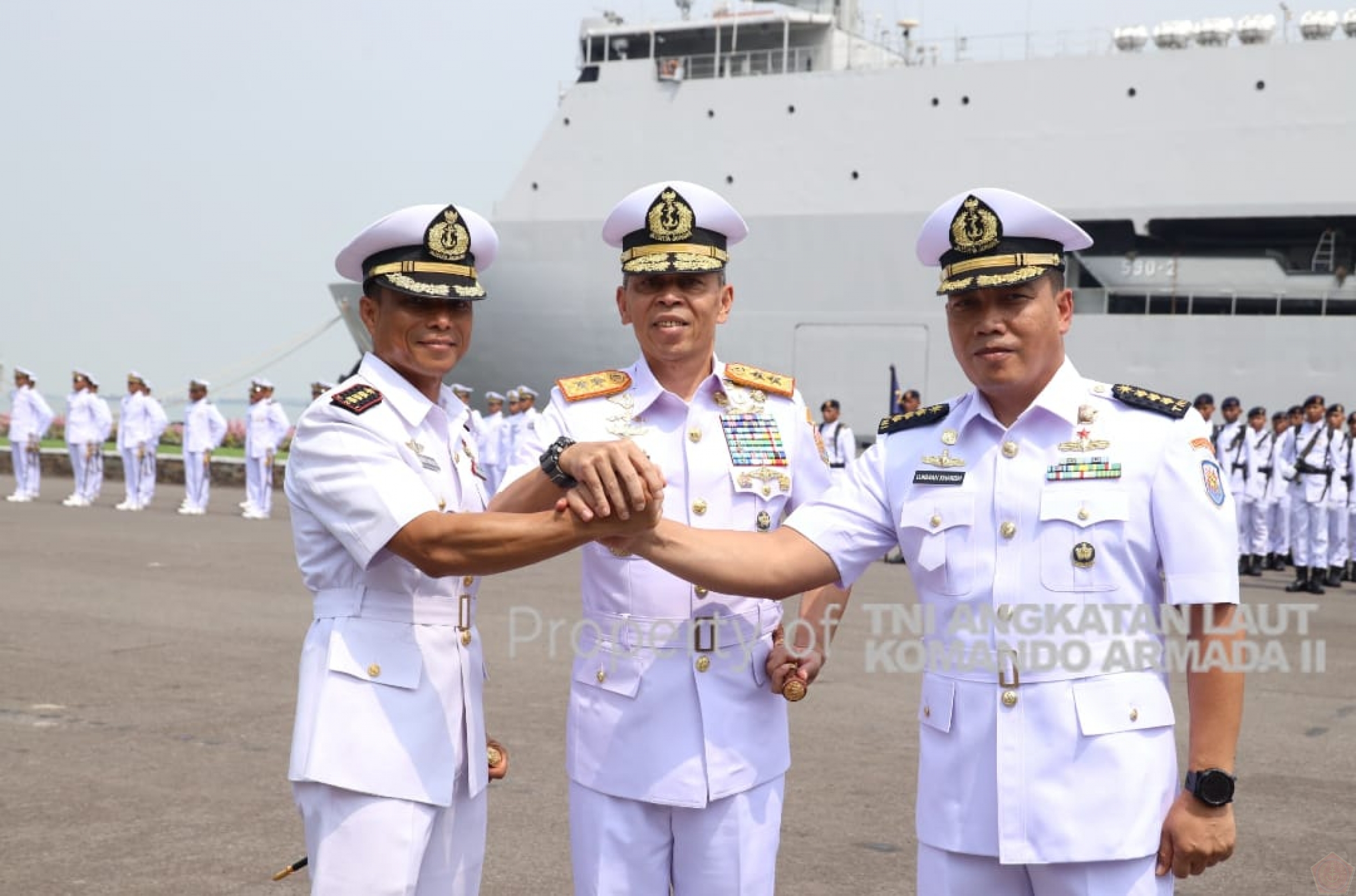 Pangkoarmada II Pimpin Sertijab Komandan Satkor dan Pengukuhan Asops ...