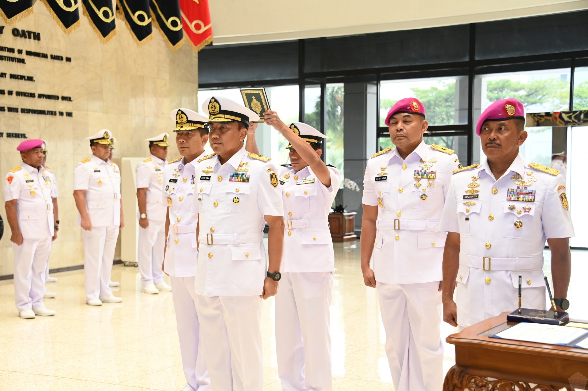 Laksma TNI Haris Bima Bayuseto Resmi Menjabat Kadisopslatal | Website ...