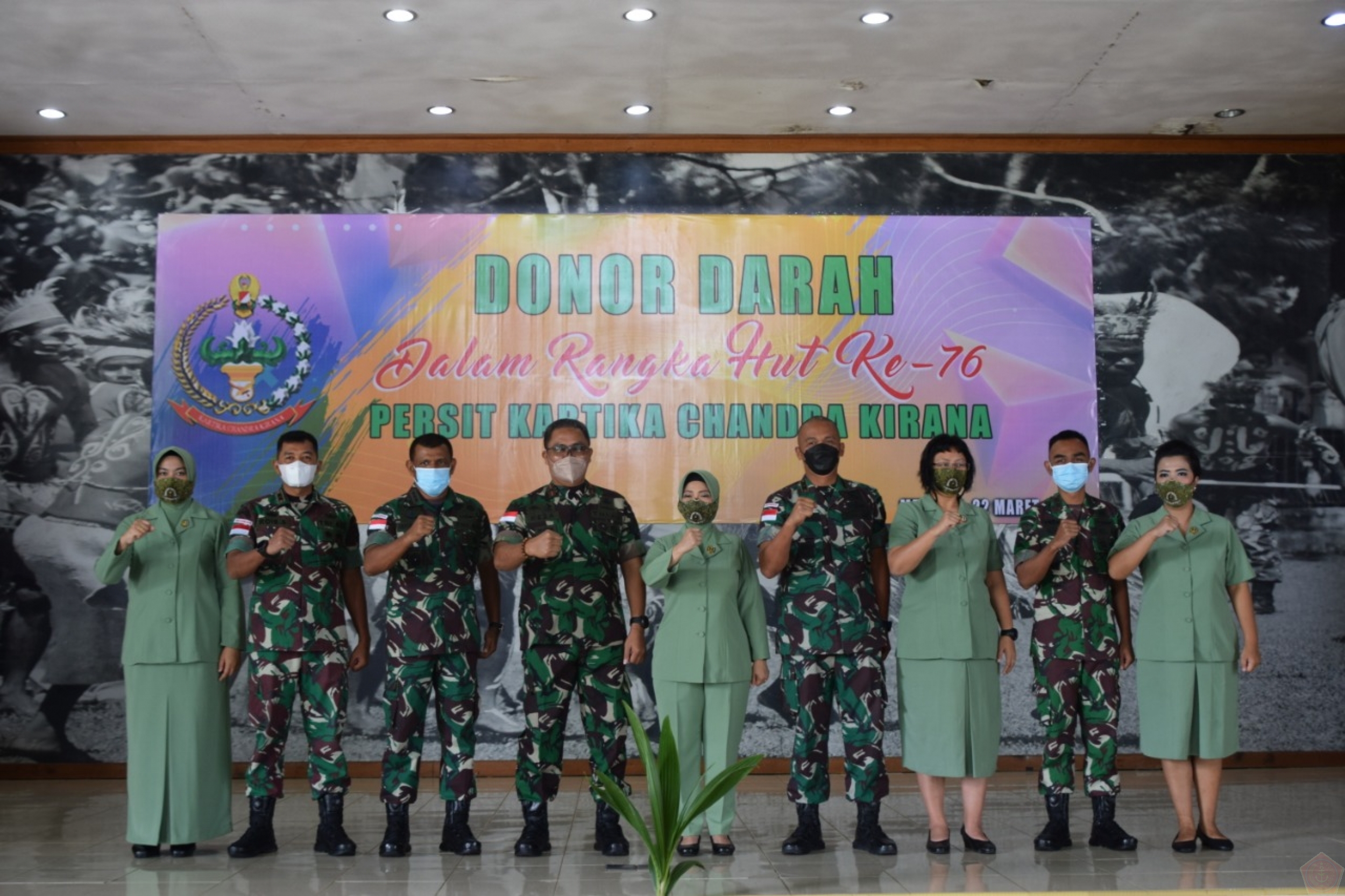 Korem 174/ATW Merauke Sumbangkan 124 Kantong Darah Hasil Donor Darah ...