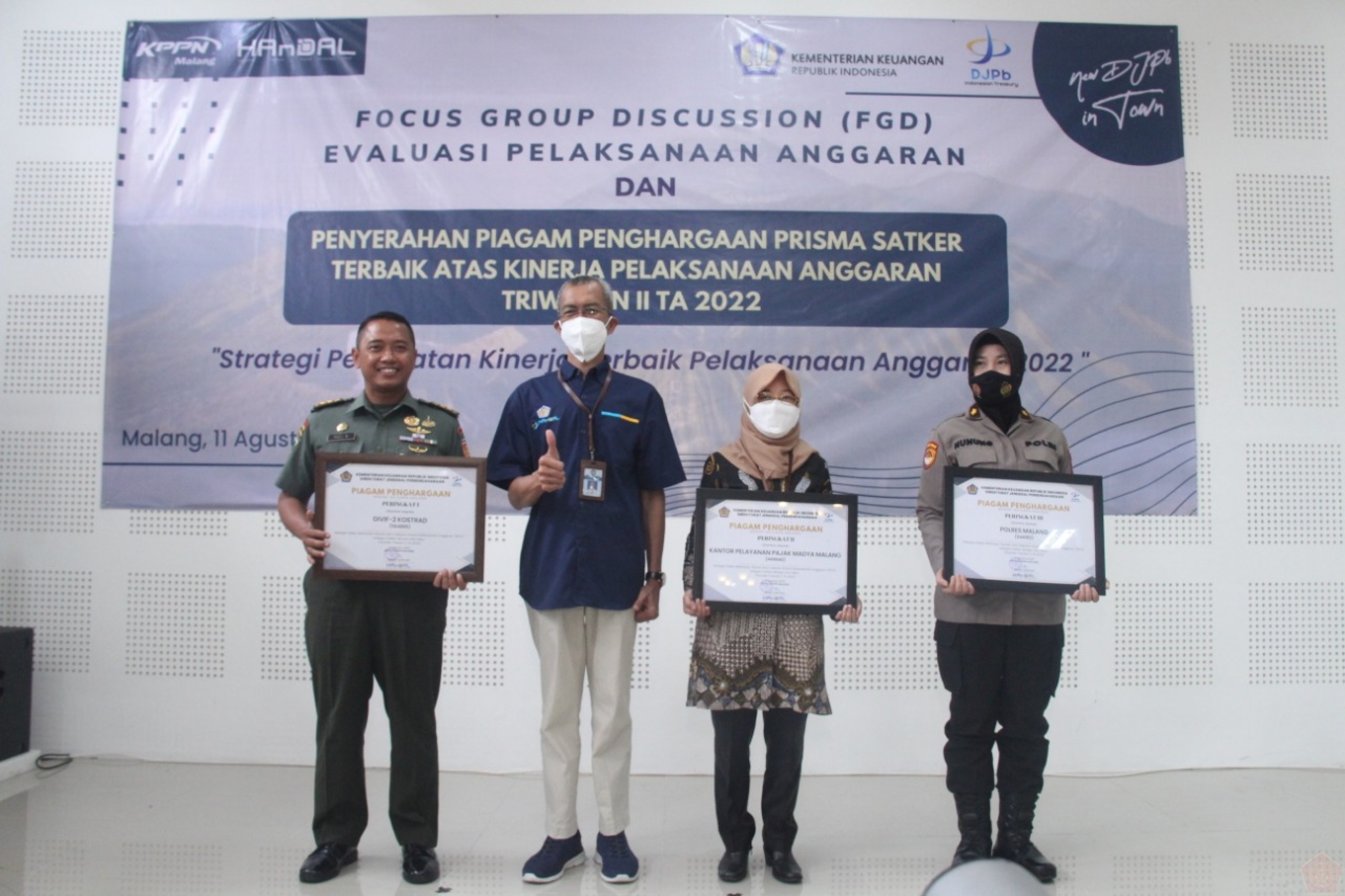 Asren Divif 2 Kostrad Hadiri Acara di Kantor KPPN Malang | Website Tentara Nasional Indonesia