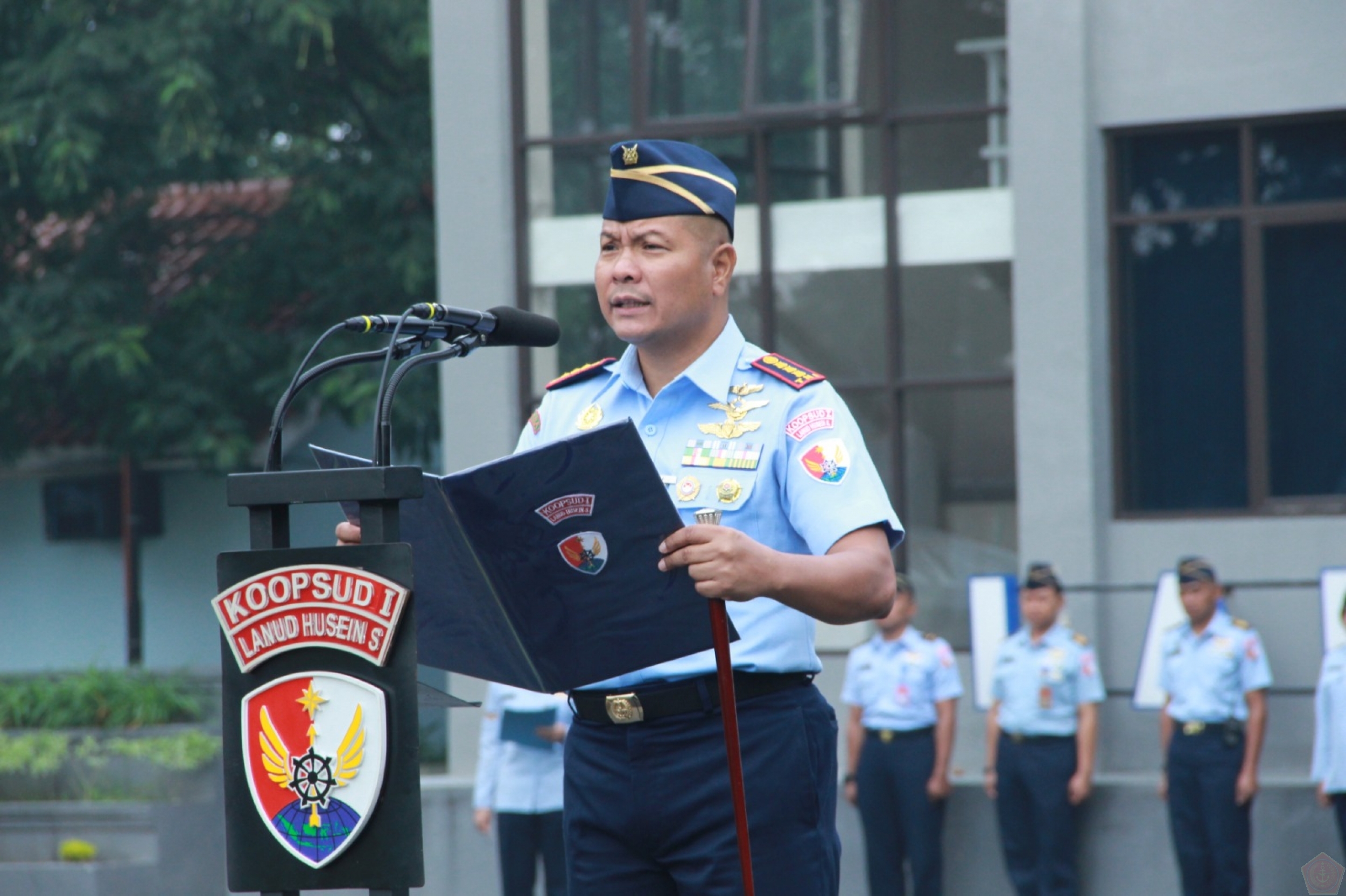 Tingkatkan Disiplin Dan Nasionalisme, Lanud Husein Sastranegara Gelar Upacara Bendera Mingguan ...