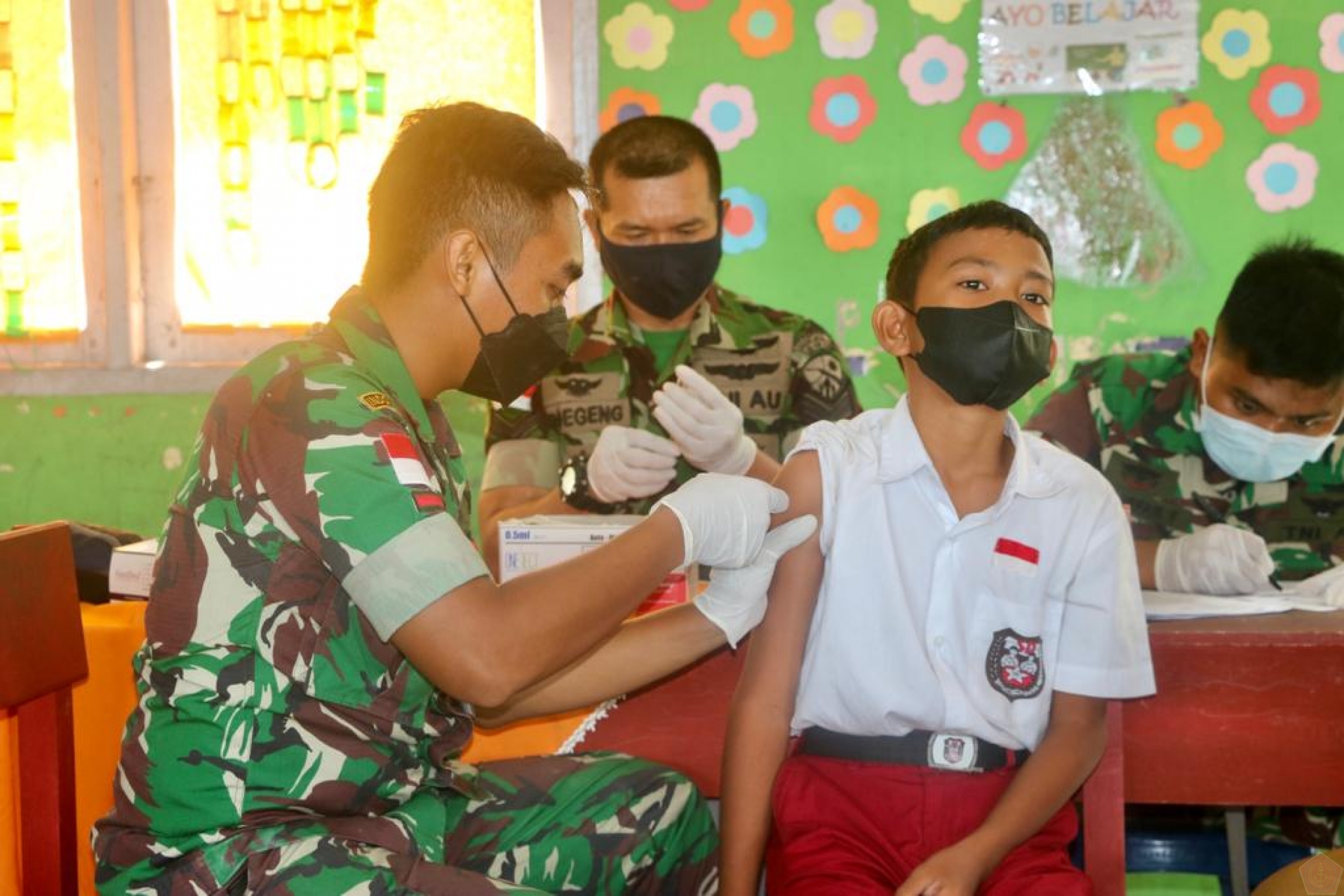 Lanud Raden Sadjad Terus Sukseskan Vaksinasi Anak Usia 6 – 11 Tahun di ...