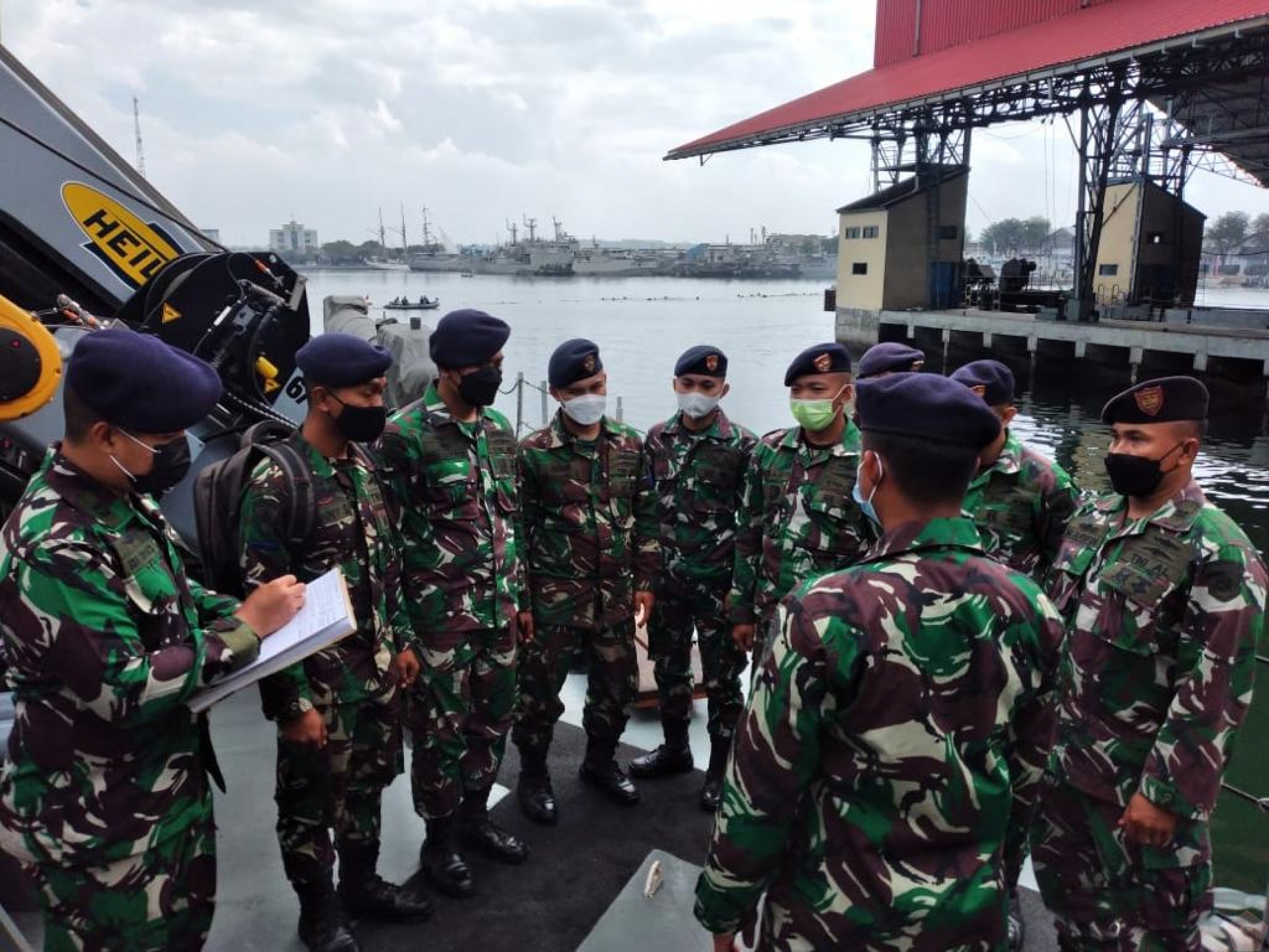 Prajurit Korps Teknik, Elektro dan Suplay Guncang Satkat Koarmada II ...