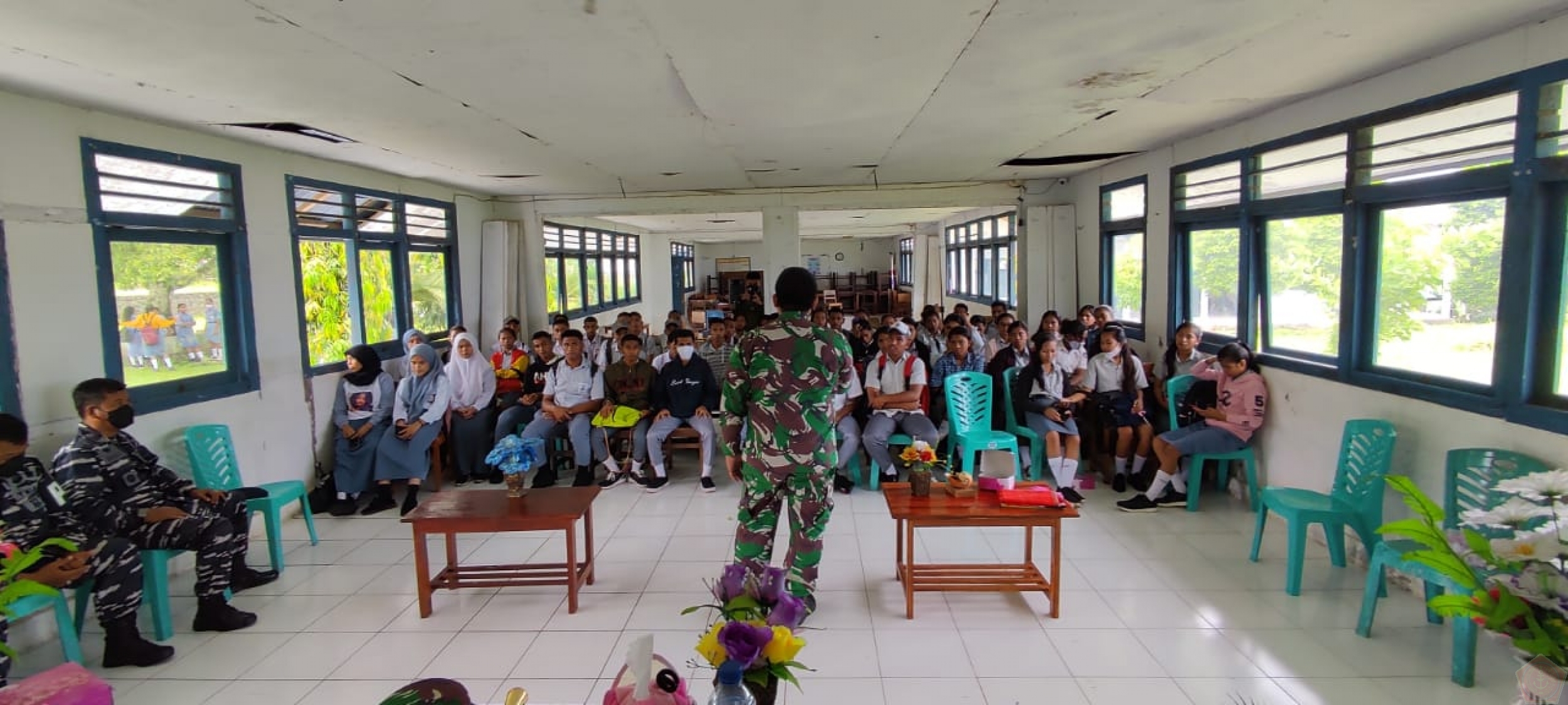 Tarik Minat Siswa, TNI AL Sosialisasi Pendaftaran Prajurit di Pulau ... Tarik Minat Siswa, TNI AL Sosialisasi Pendaftaran Prajurit di Pulau ...