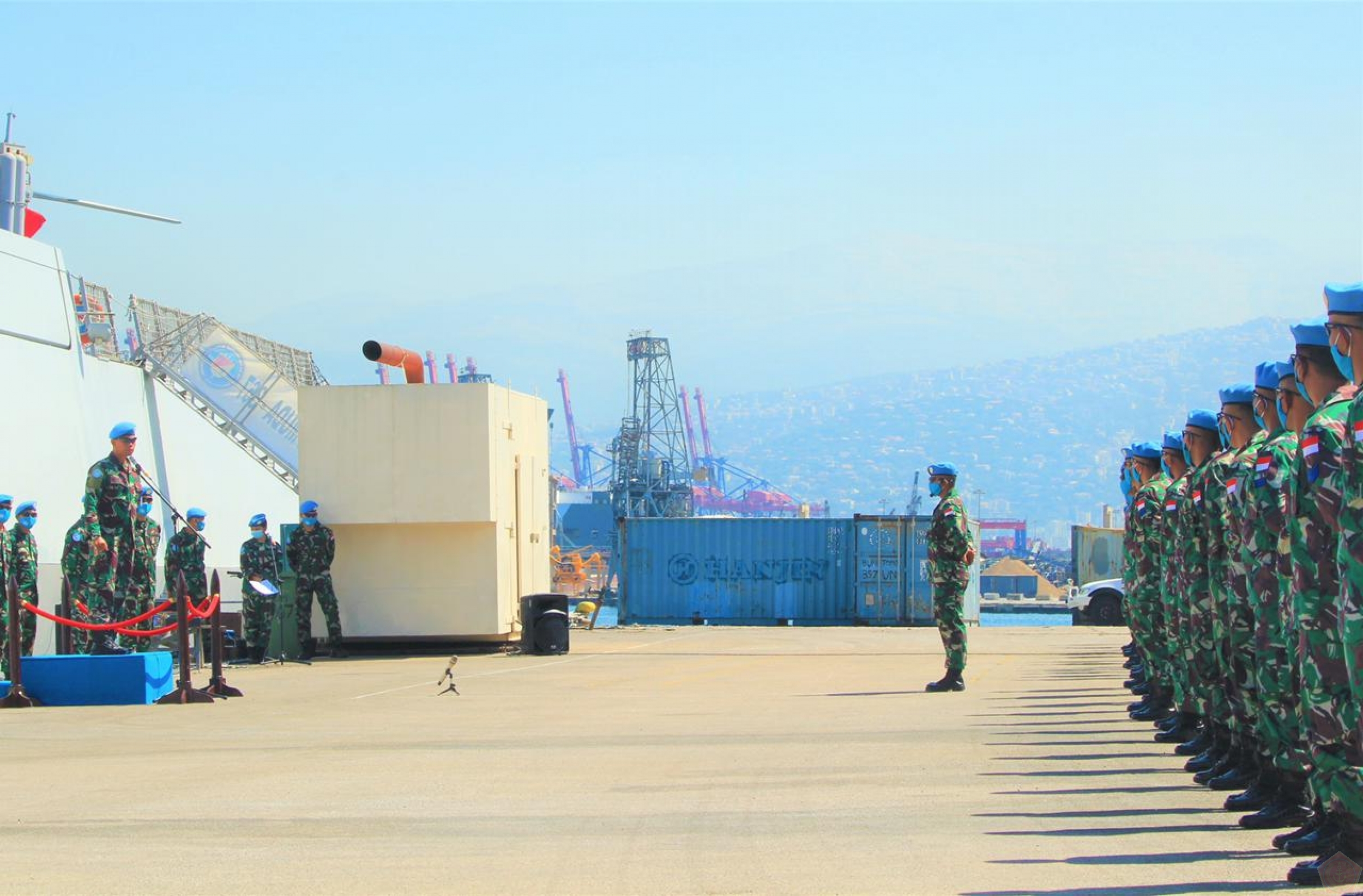 Komandan Kontingen Garuda : KRI SIM Adalah Ujung Tombak Pasukan Garuda ...