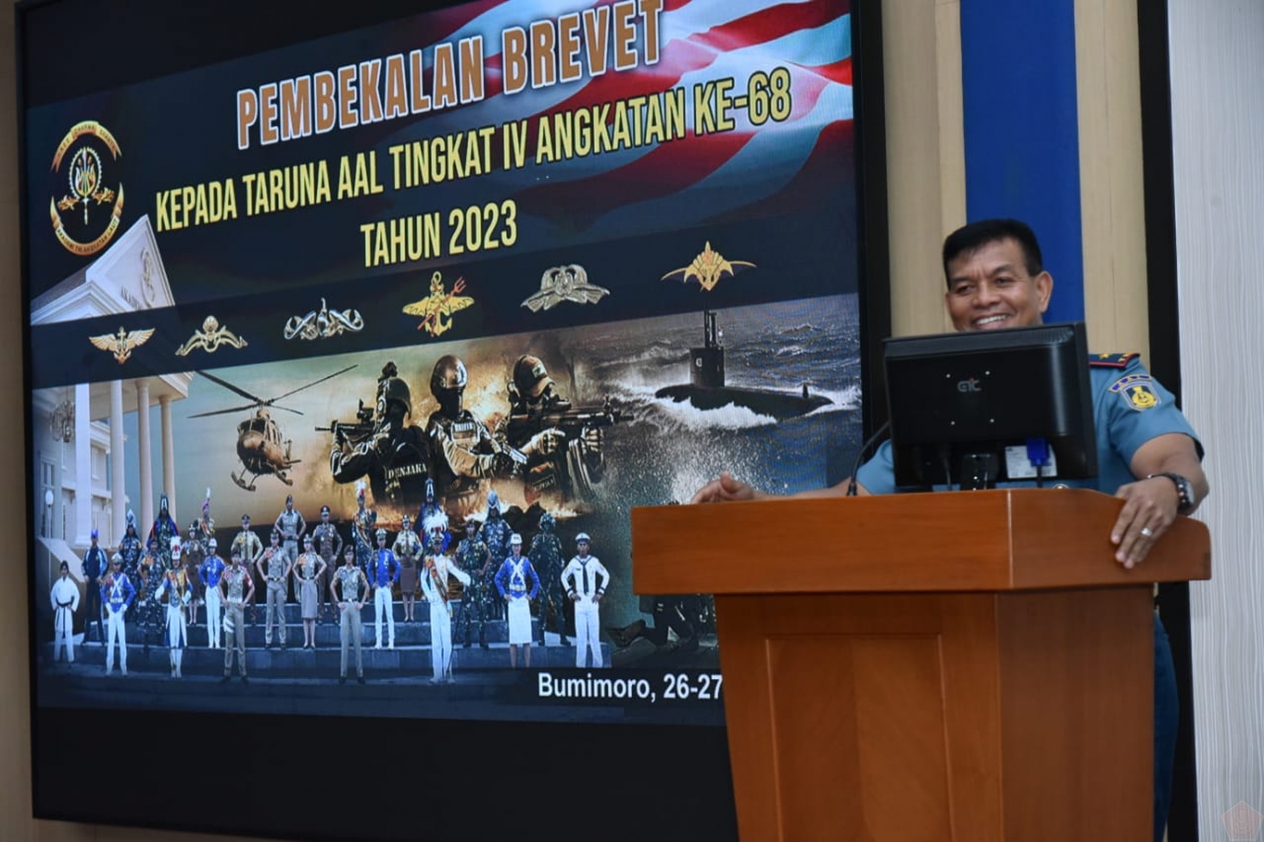 Jelang Praspa, Taruna AAL Angkatan 68 Terima Pembekalan Brevet TNI AL ...