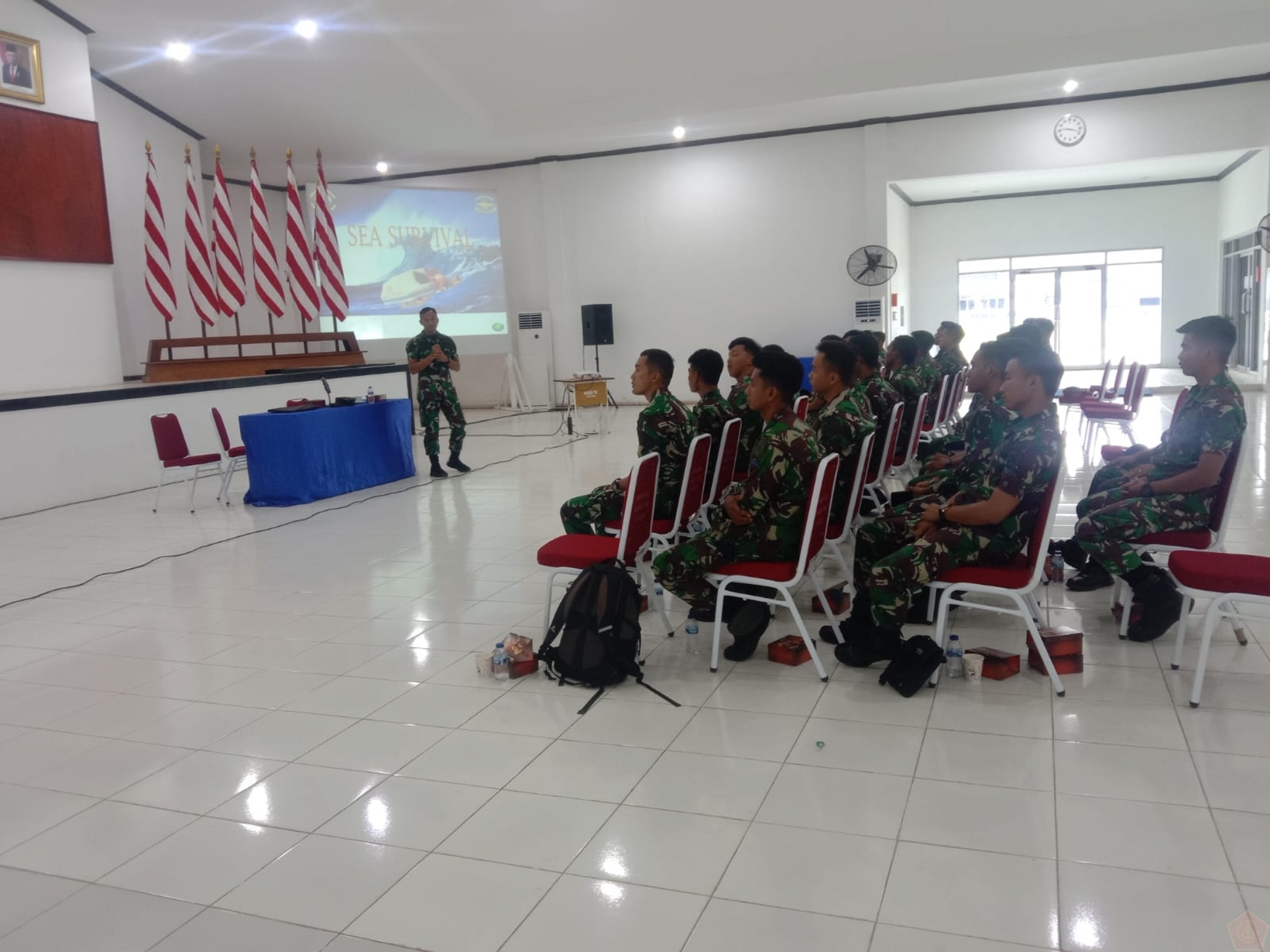 Prajurit Yonmarhanlan XIV Sorong Terima Pembekalan Search And Rescue Prajurit Yonmarhanlan XIV Sorong Terima Pembekalan Search And Rescue