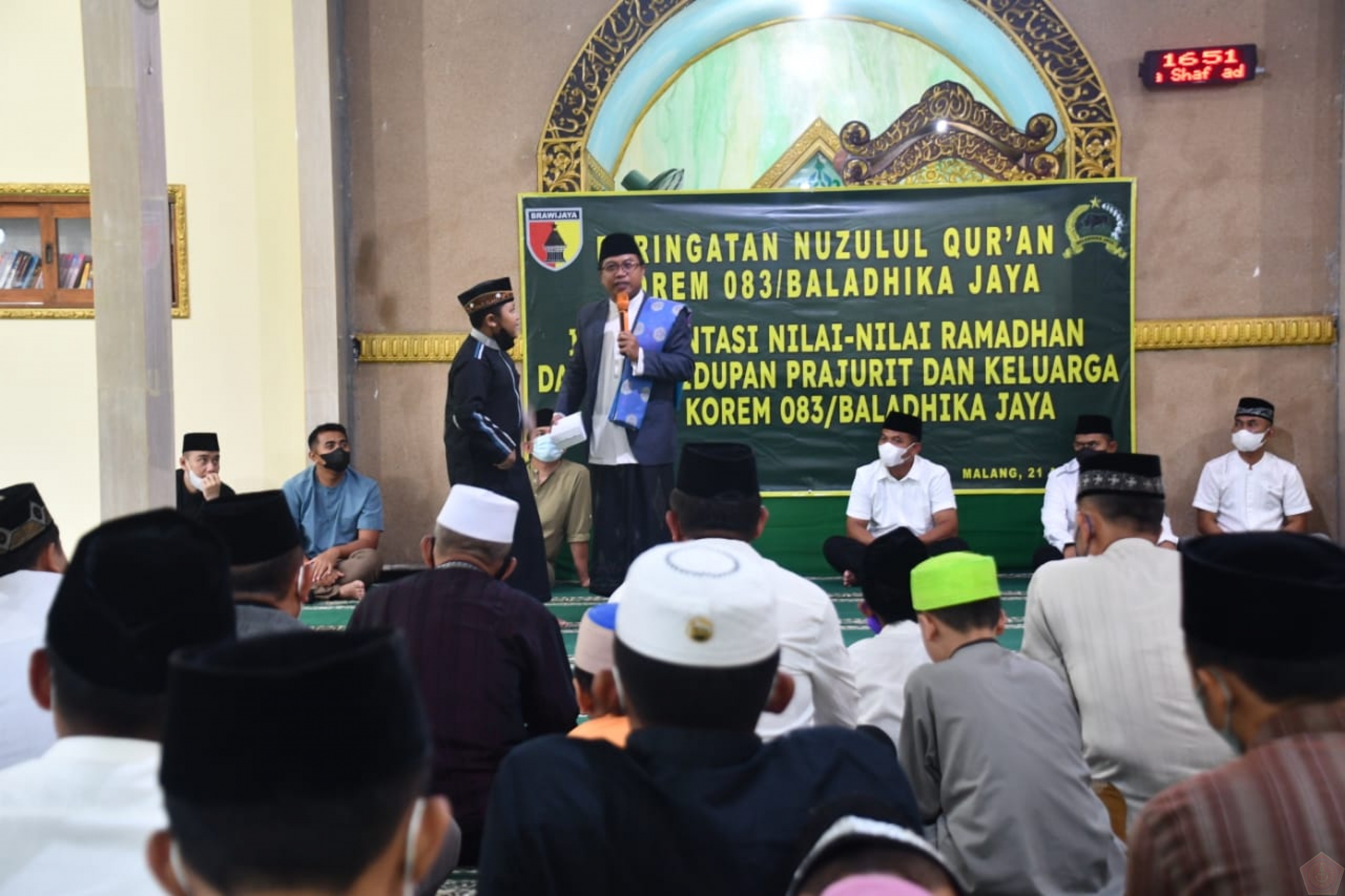 Nuzulul Qur’an di Korem 083, Jadi Implementasi Nilai-Nilai Ramadhan ...