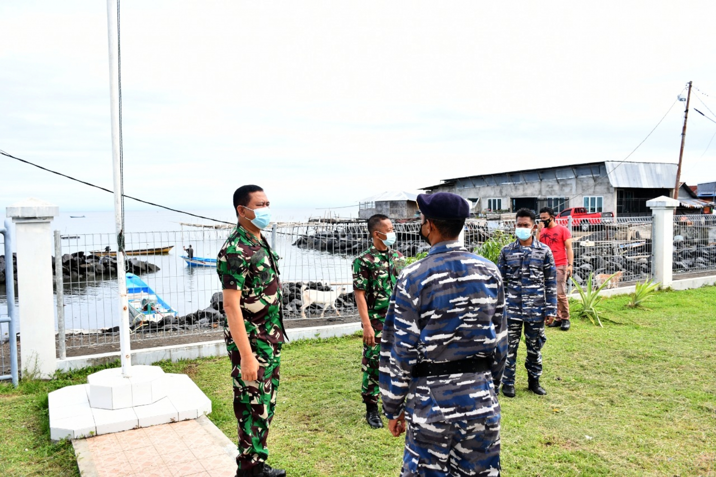 Cek Kesiapan Radar IMSS Danlantamal VIII Kunjungi Posal Arakan ...