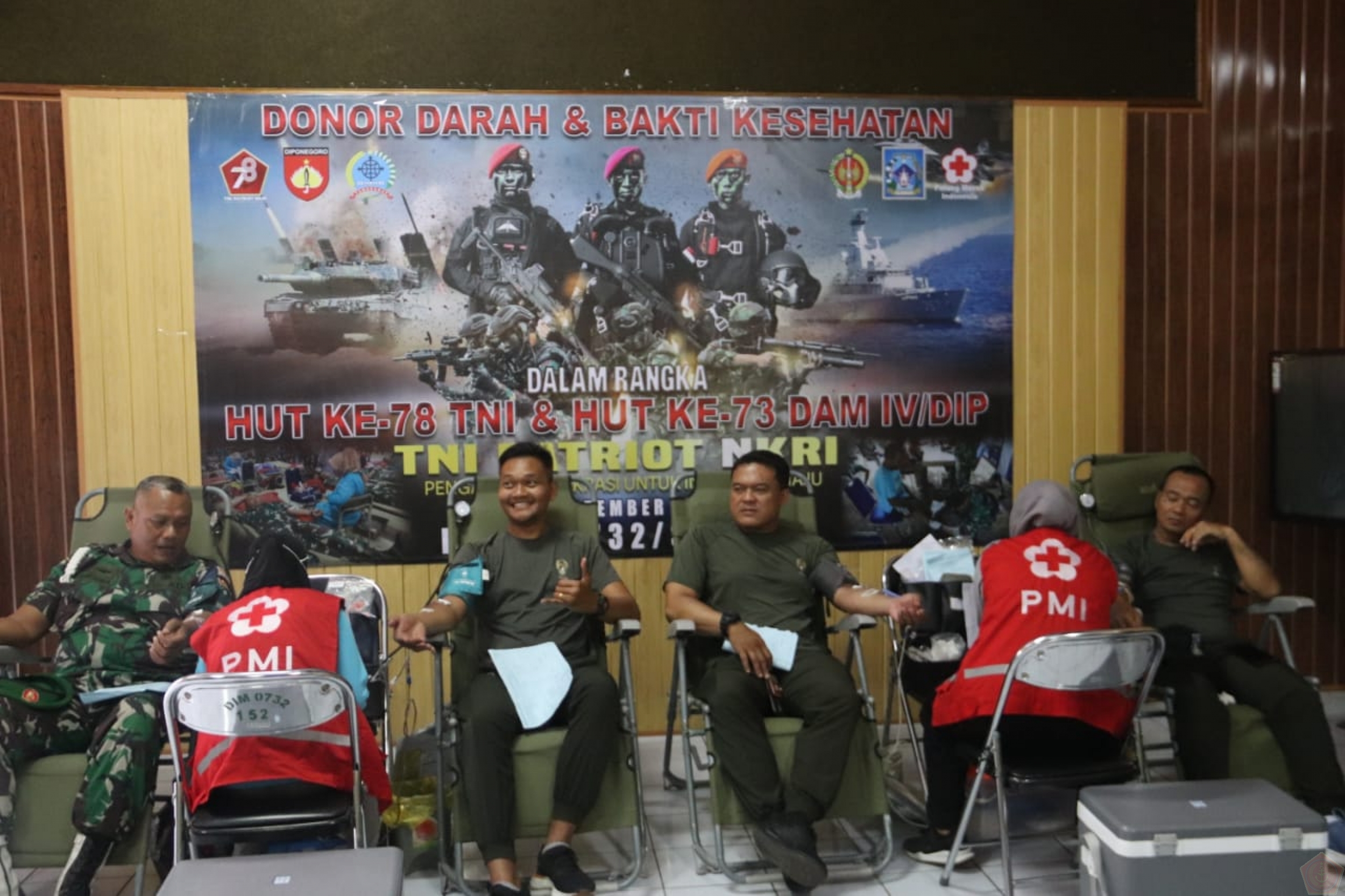 Sambut HUT Ke 78 TNI dan HUT Ke 73 Kodam IV/Diponegoro Kodim 0732/Sleman Gelar Berbagai Kegiatan ...