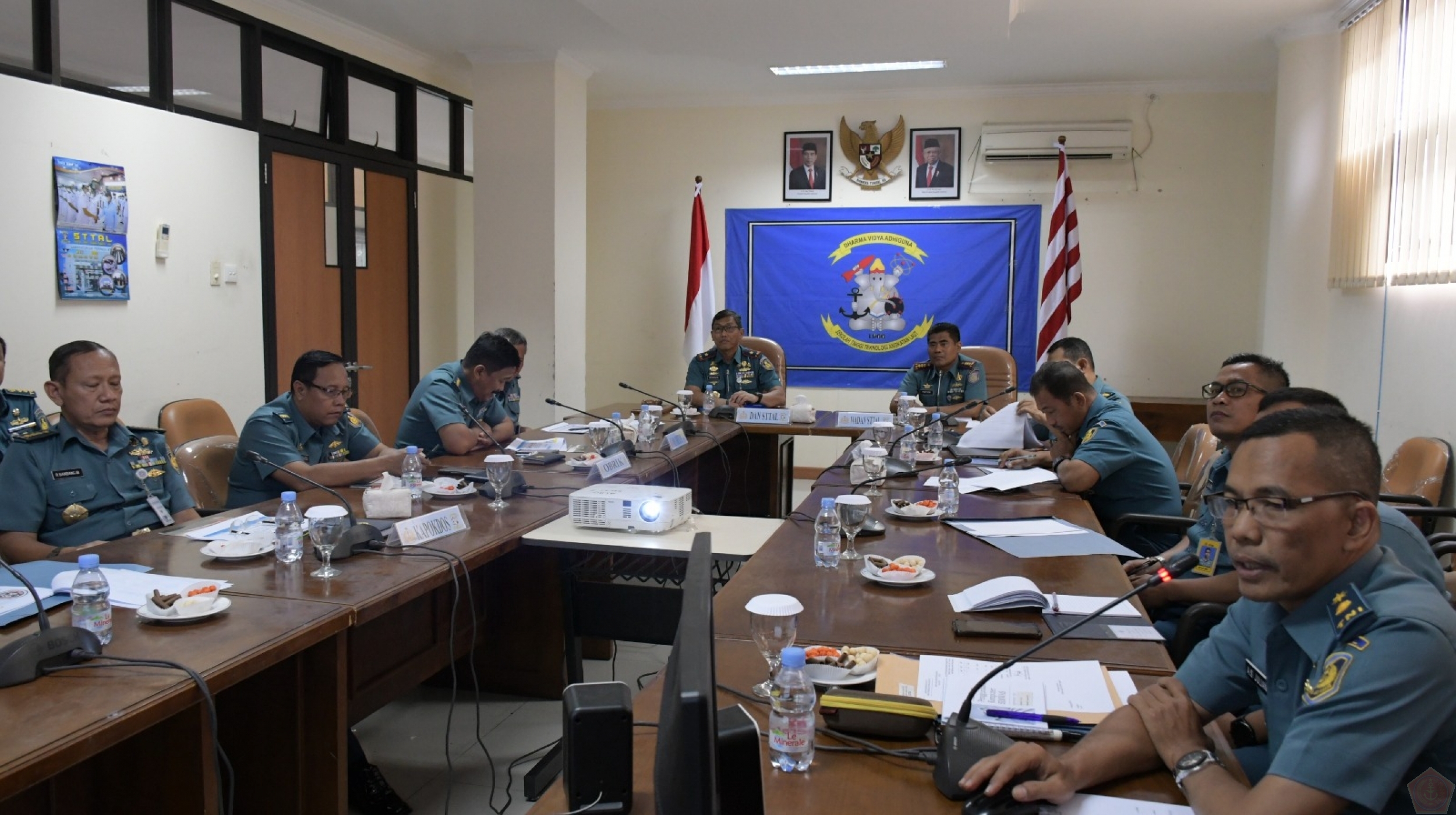 Pembacaan Taklimat Awal Wasrik Internal STTAL Tahun 2023 Oleh Komandan ...