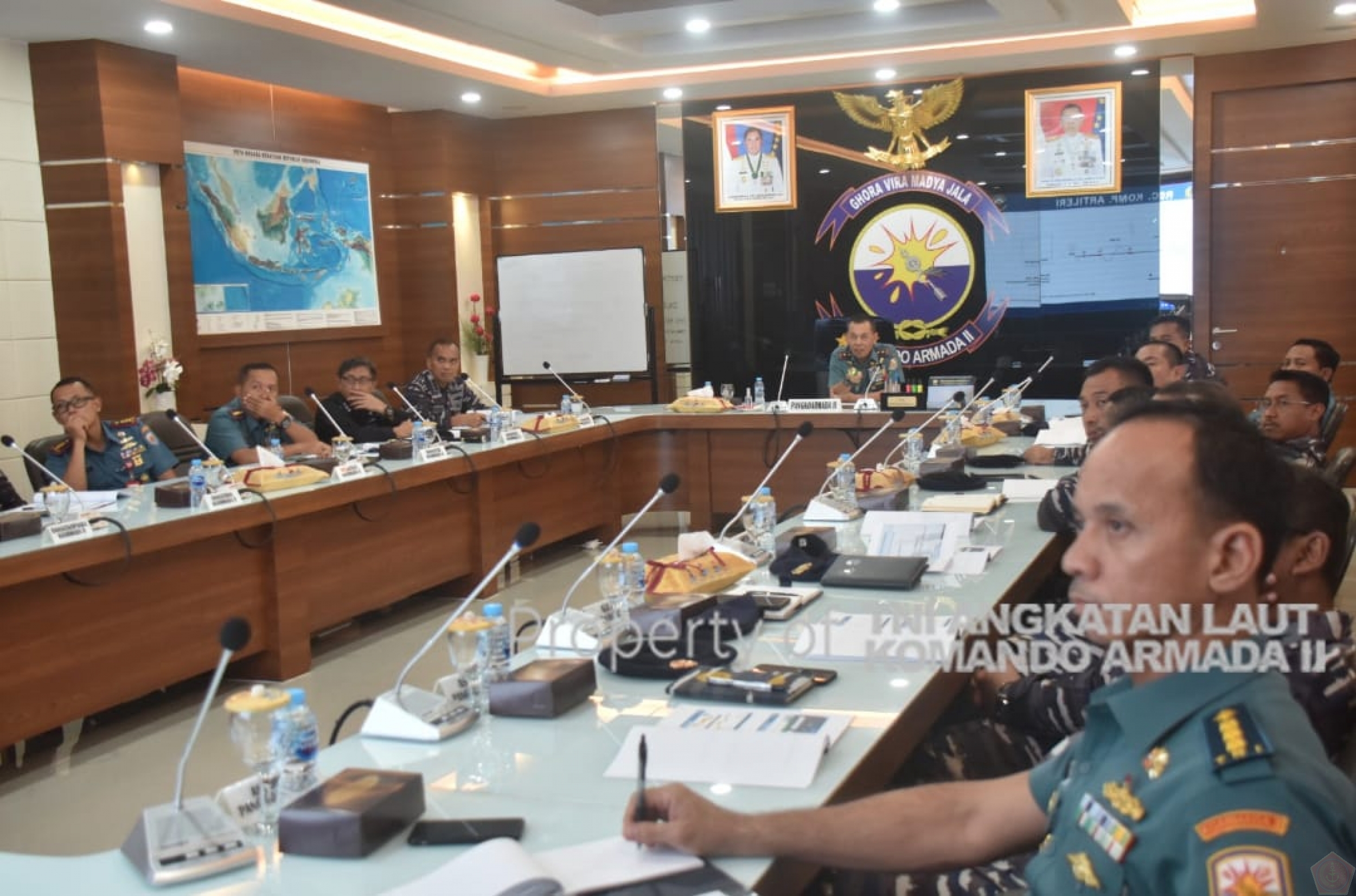 Pangkoarmada II Terima Paparan Latihan L3 Satkor Dan Satfib | Website ...