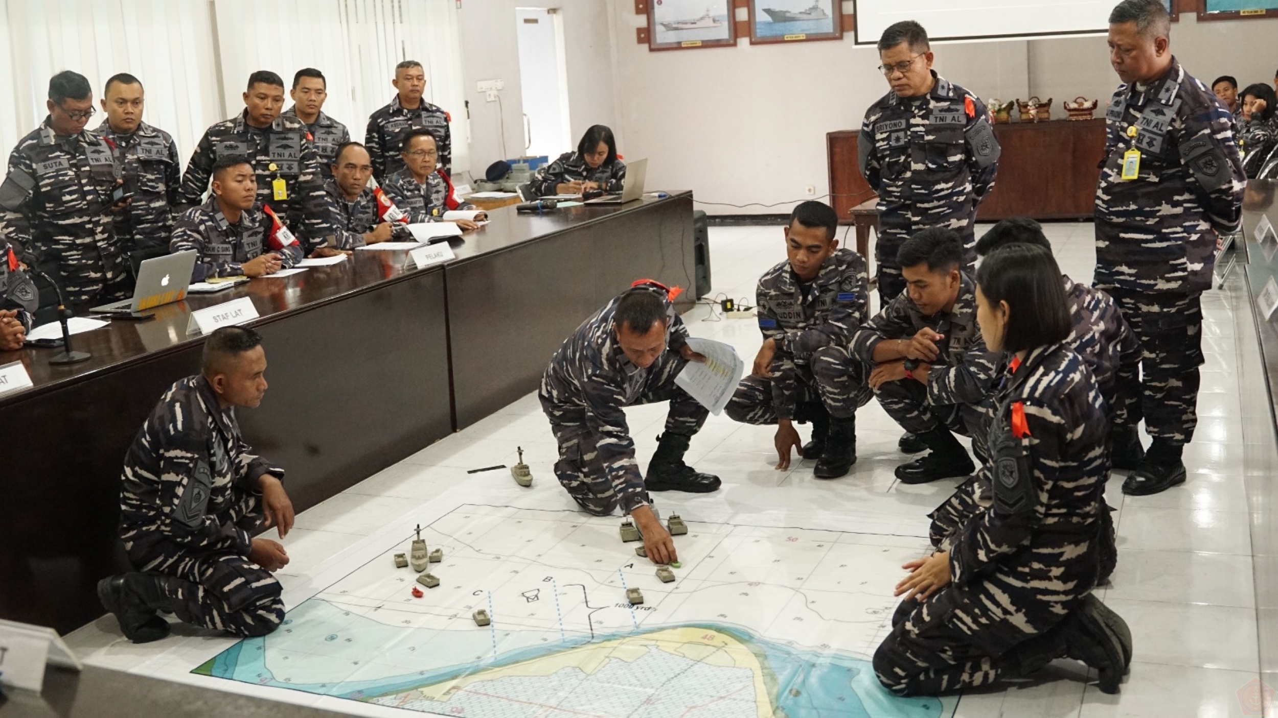 Uji Kesiapan Taktis dan Kondisi Teknis Latihan L3, Satfib Koarmada II ...