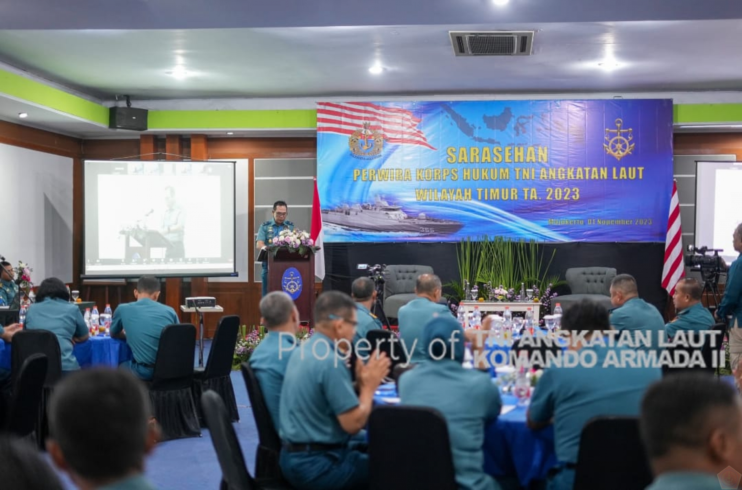 Dinas Hukum Koarmada II Ikuti Sarasehan Perwira Korps Hukum TNI ... Dinas Hukum Koarmada II Ikuti Sarasehan Perwira Korps Hukum TNI ...
