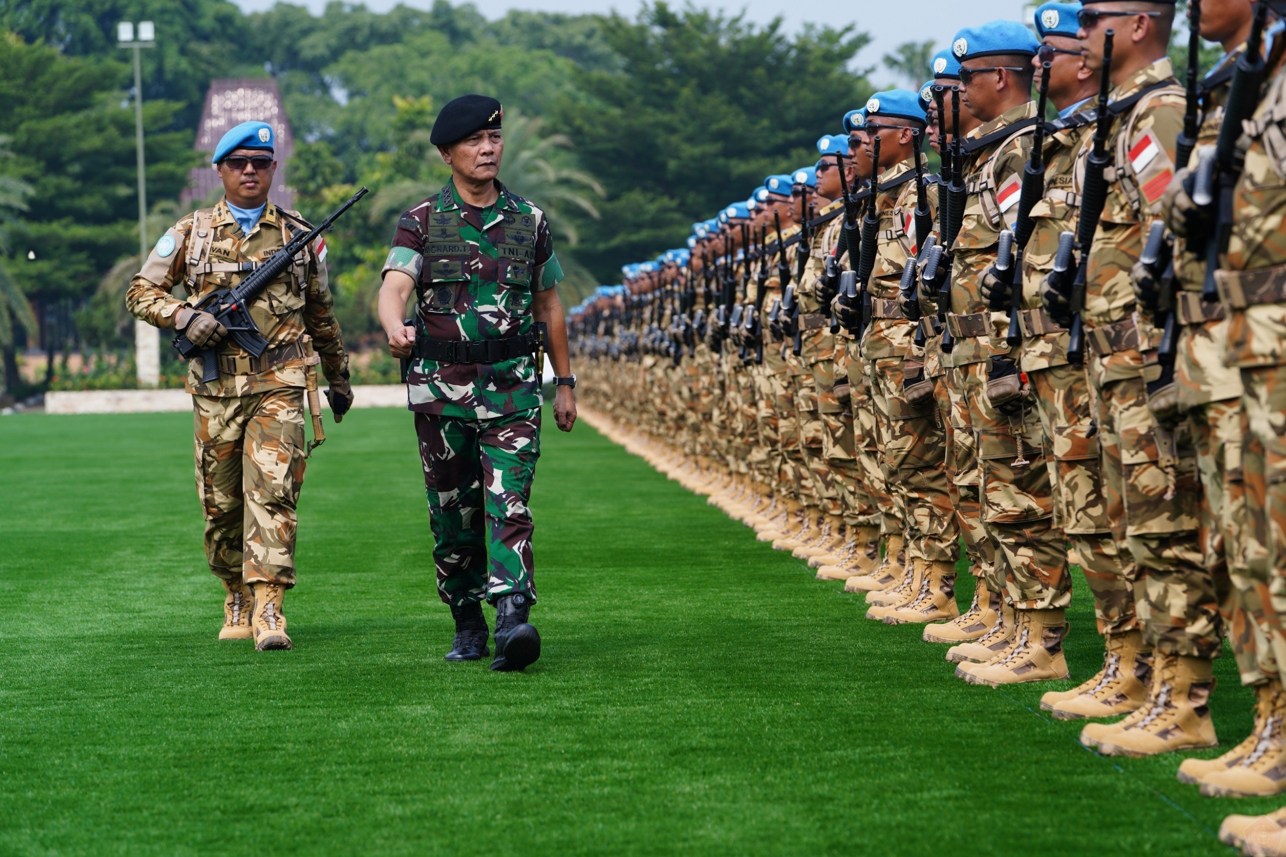 Kasum TNI Berangkatkan Kontingen Garuda XXXVII-K Minusca, Jalankan Misi ...