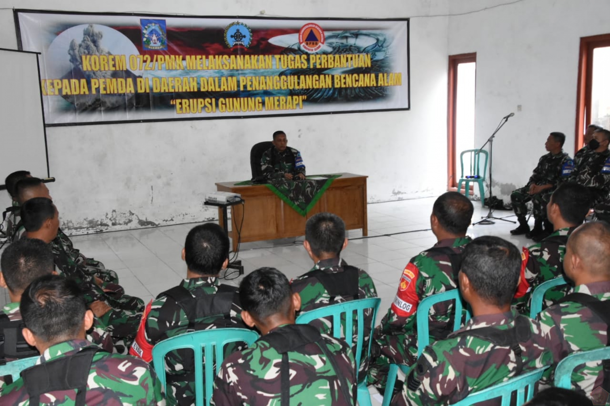 Kasrem 072/Pamungkas Buka Latihan Penanggulangan Bencana Alam | Website Tentara Nasional Indonesia